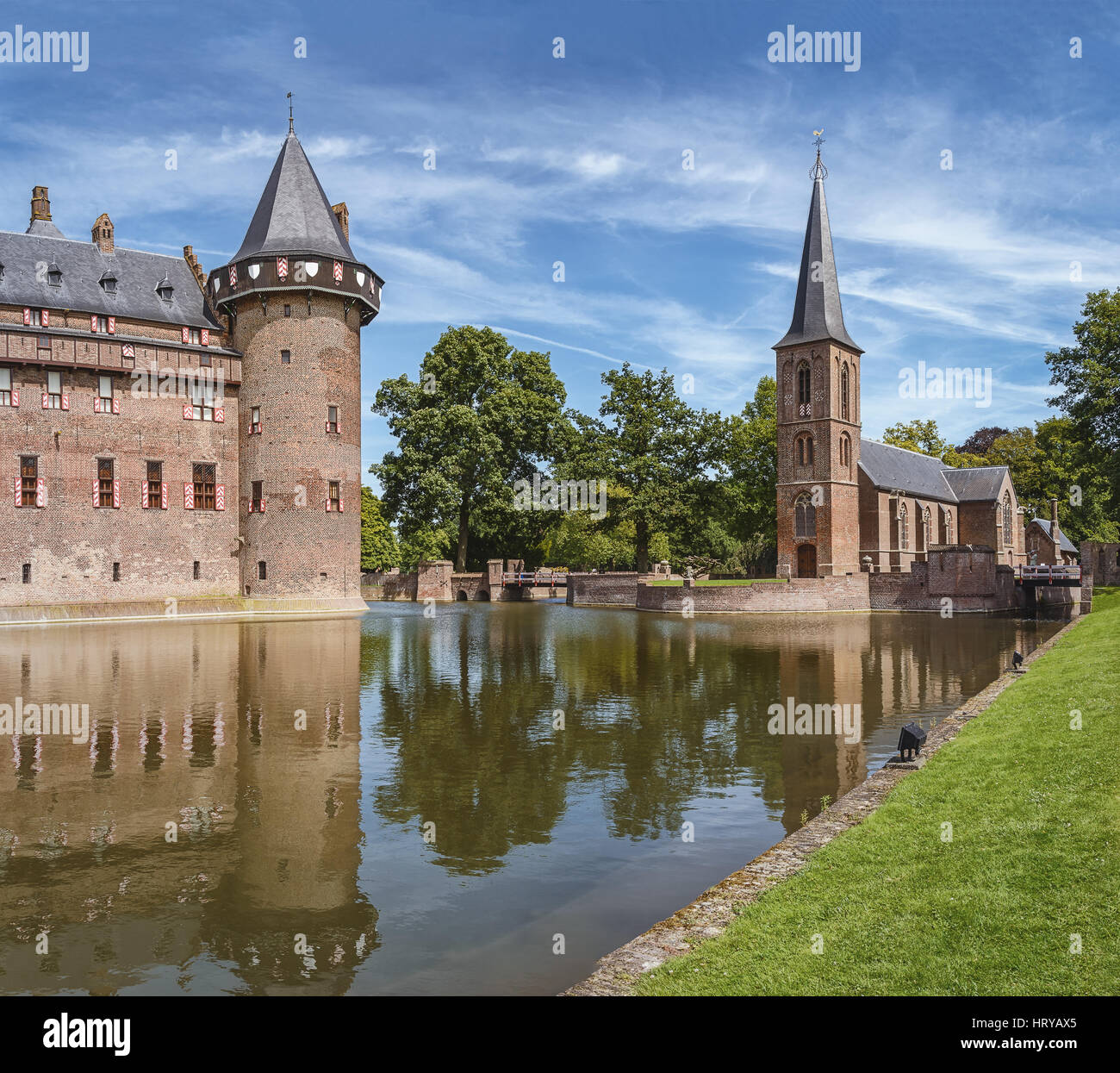 Haarzuilens, Netherlands – August 5, 2015: The oldest historical record ...