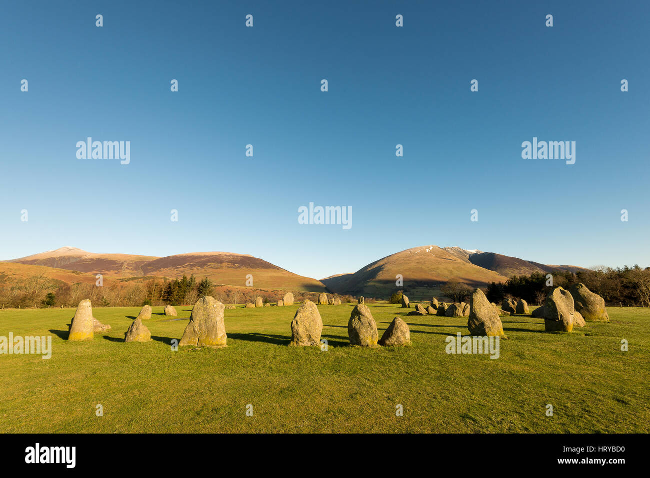 Castlerigg Stone Circle, Lake District Stock Photo - Alamy