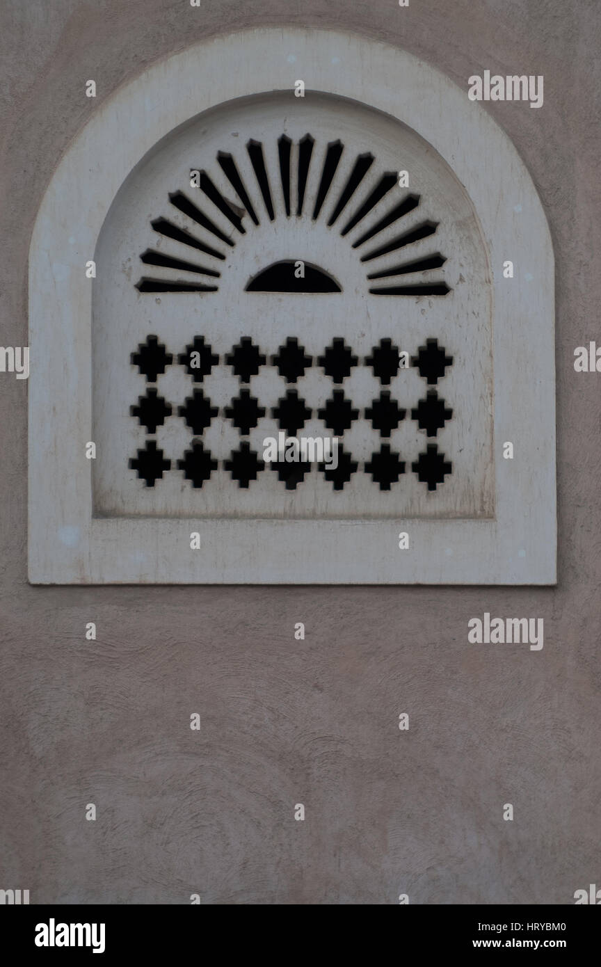 window decoration carving on mud house Stock Photo - Alamy