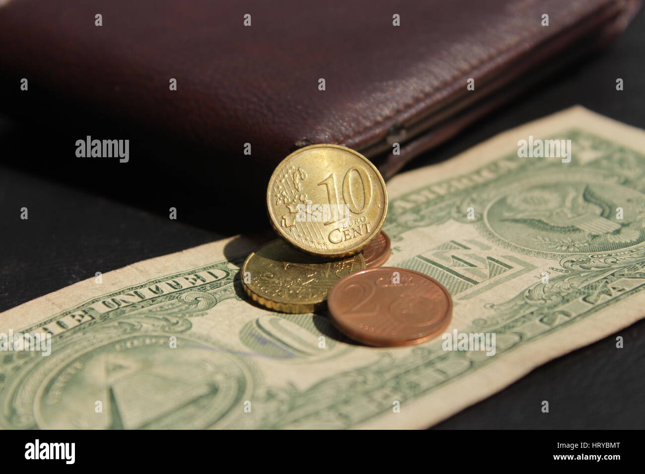Silver 10 euro coin hi-res stock photography and images - Alamy