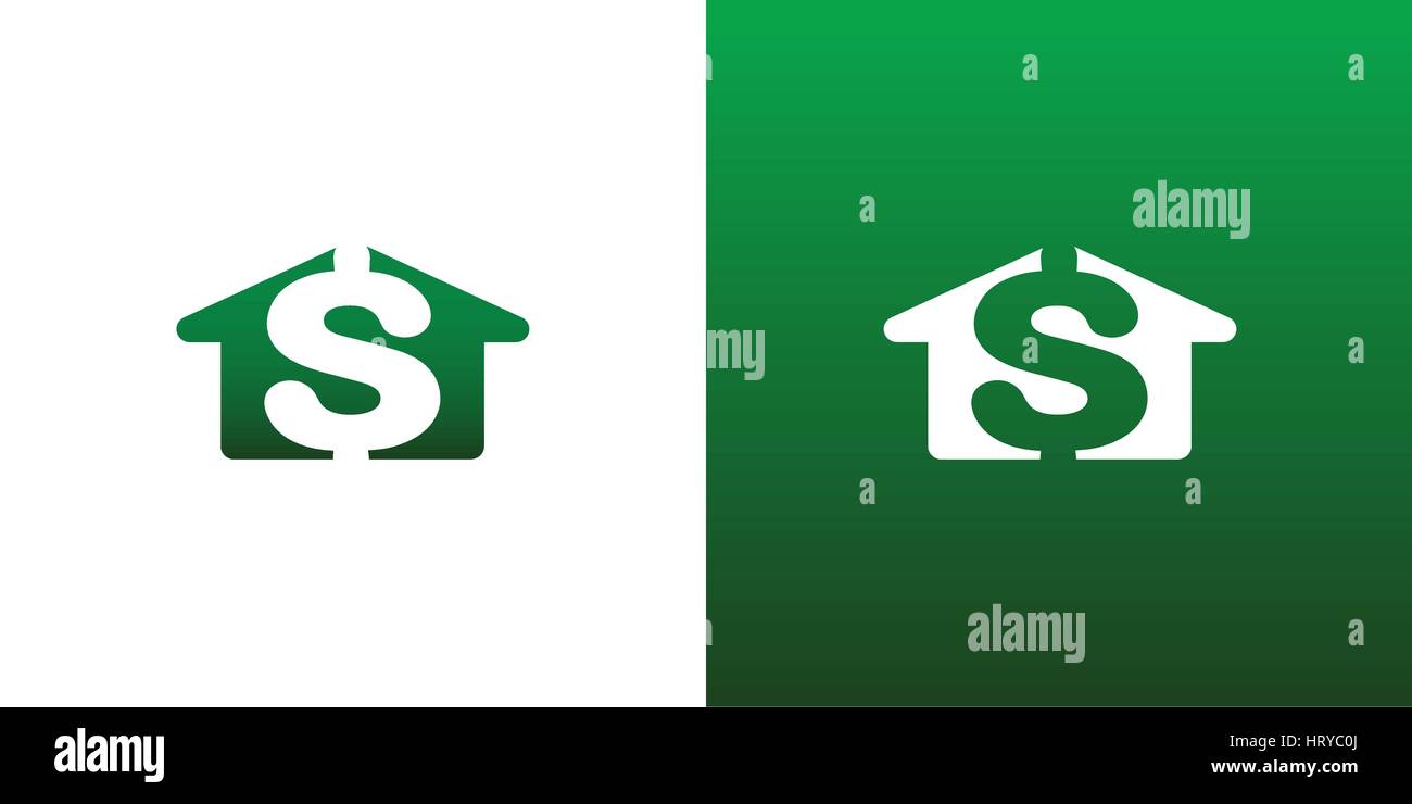 Real Estate House Cost Money Vector Symbol Stock Vector Image & Art - Alamy