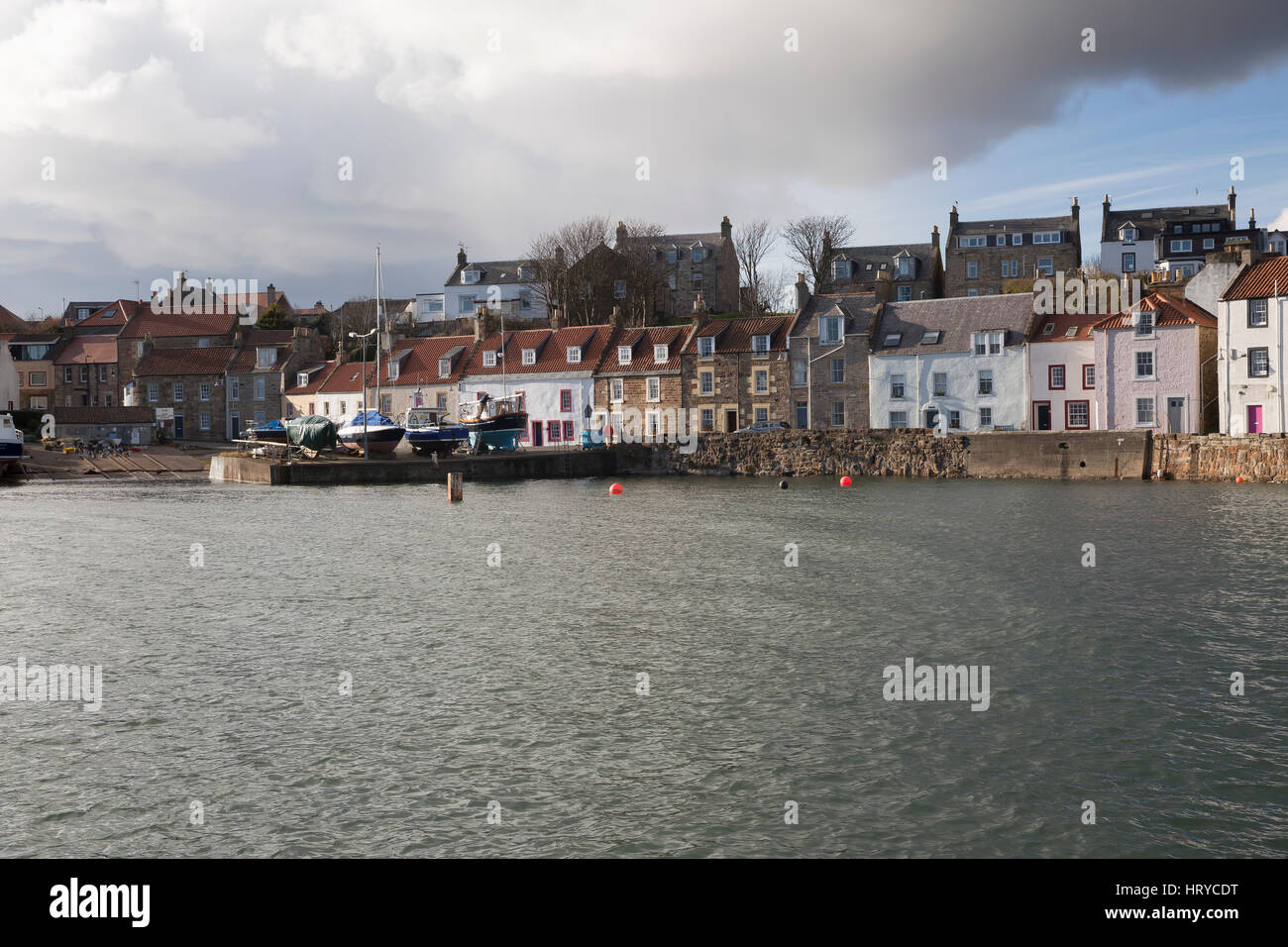 in Anstruther in Scotland Stock Photo - Alamy