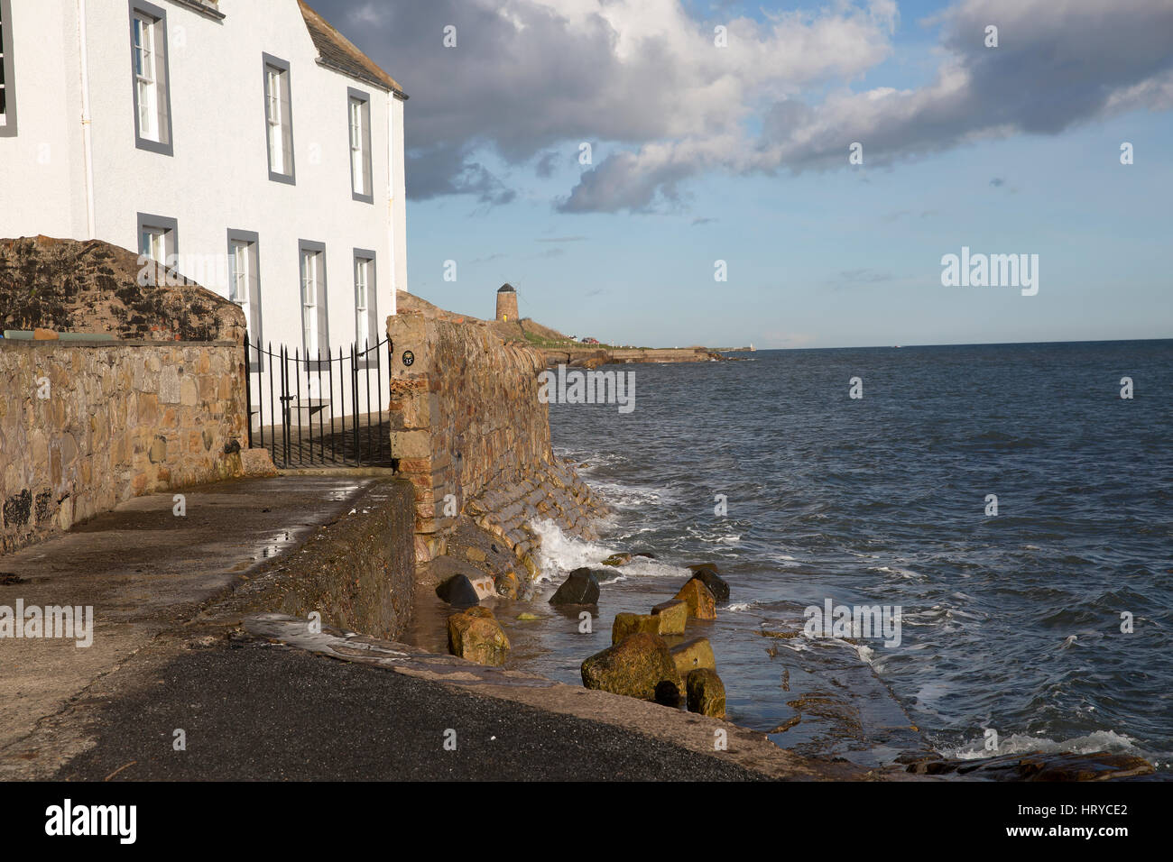 in Anstruther in Scotland Stock Photo - Alamy