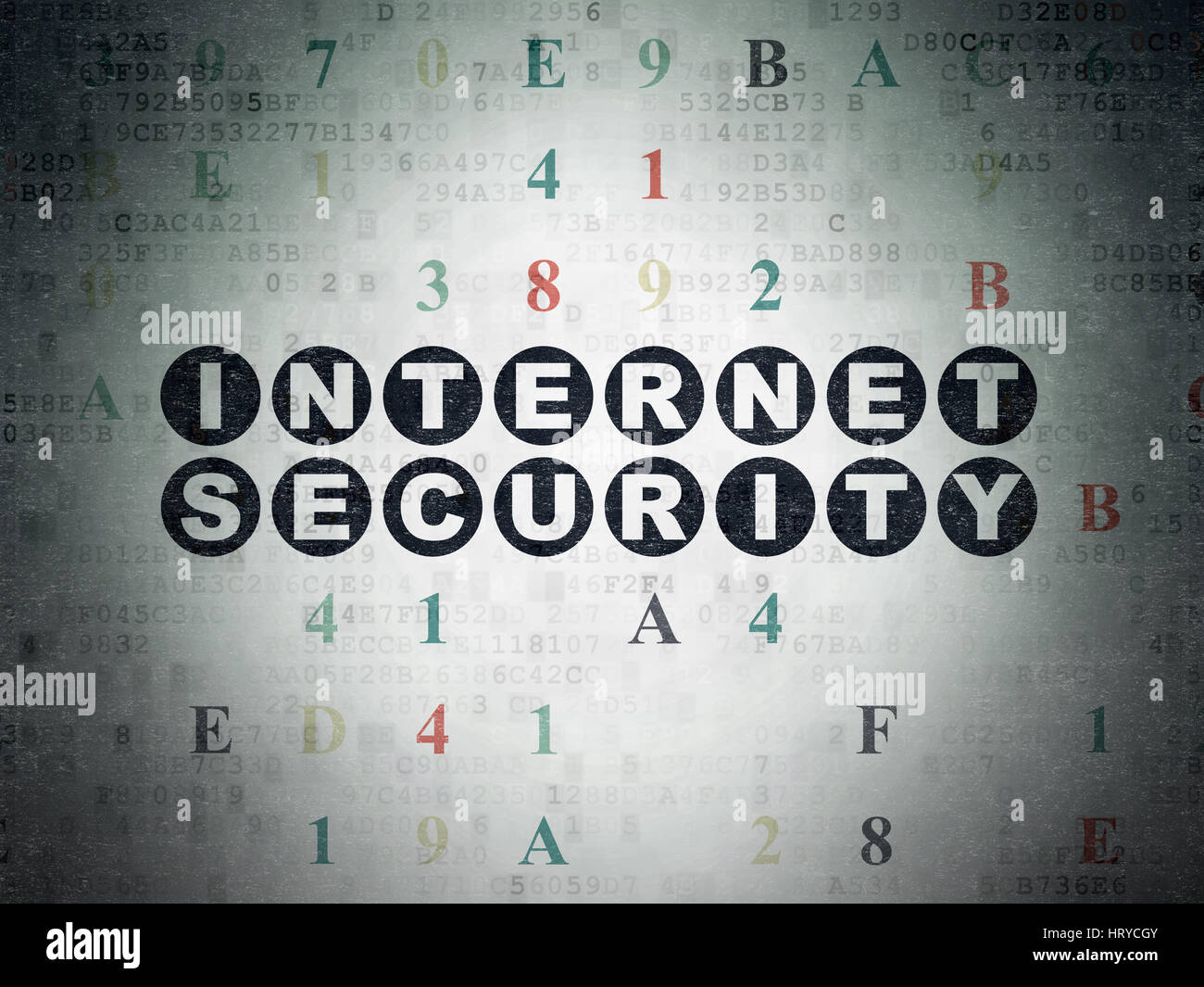 Privacy concept: Internet Security on Digital Data Paper background ...