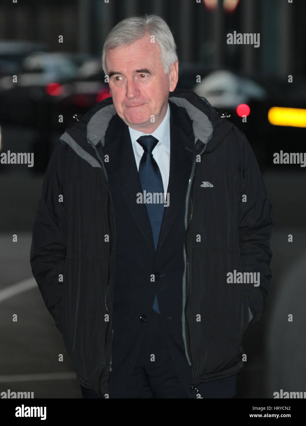 John McDonnell Shadow Chancellor of the Exchequer attends the BBC ...