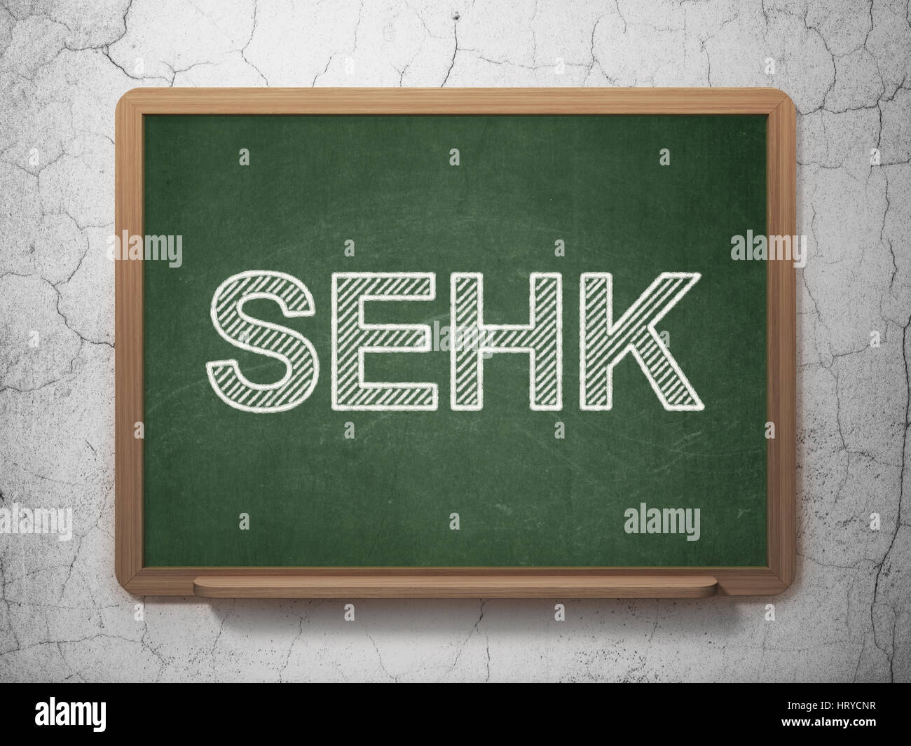 Stock market indexes concept: SEHK on chalkboard background Stock Photo ...