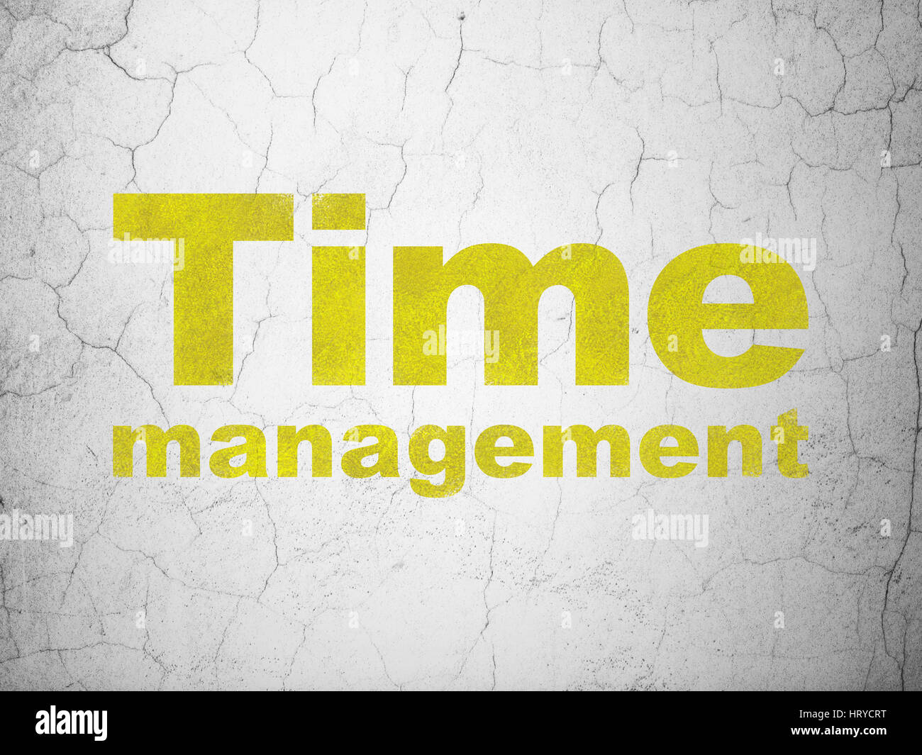 Time concept: Time Management on wall background Stock Photo - Alamy