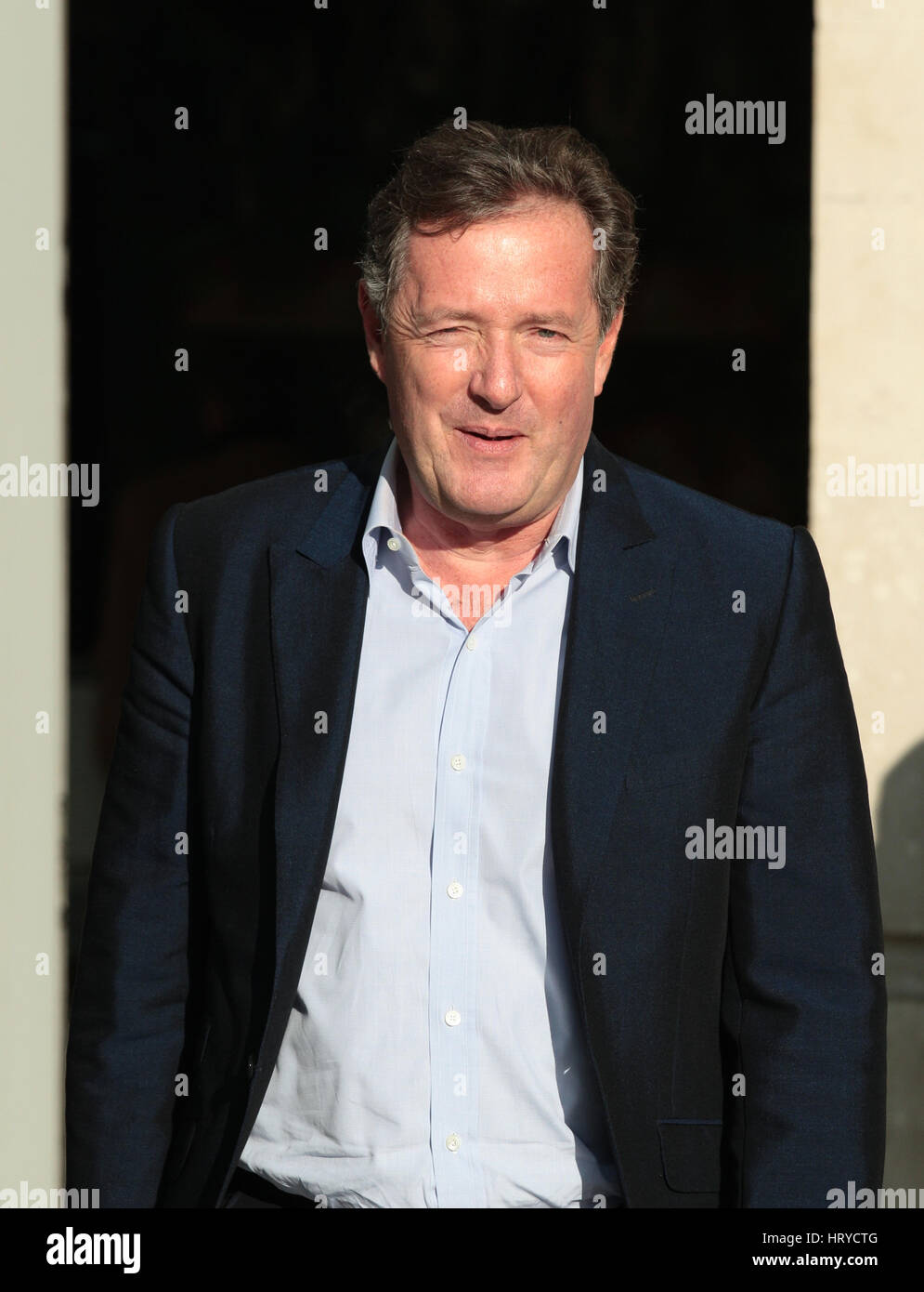 Piers Morgan seen at the BBC Studios in London, 22nd Jan 2017 Stock ...