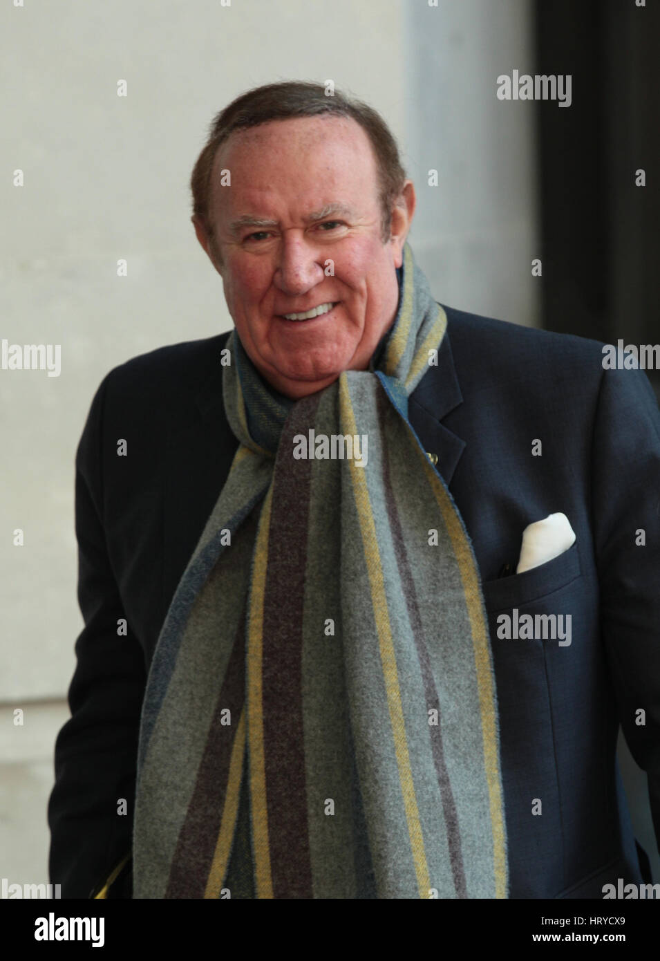 Andrew Neil Journalist seen at the BBC in London Stock Photo - Alamy