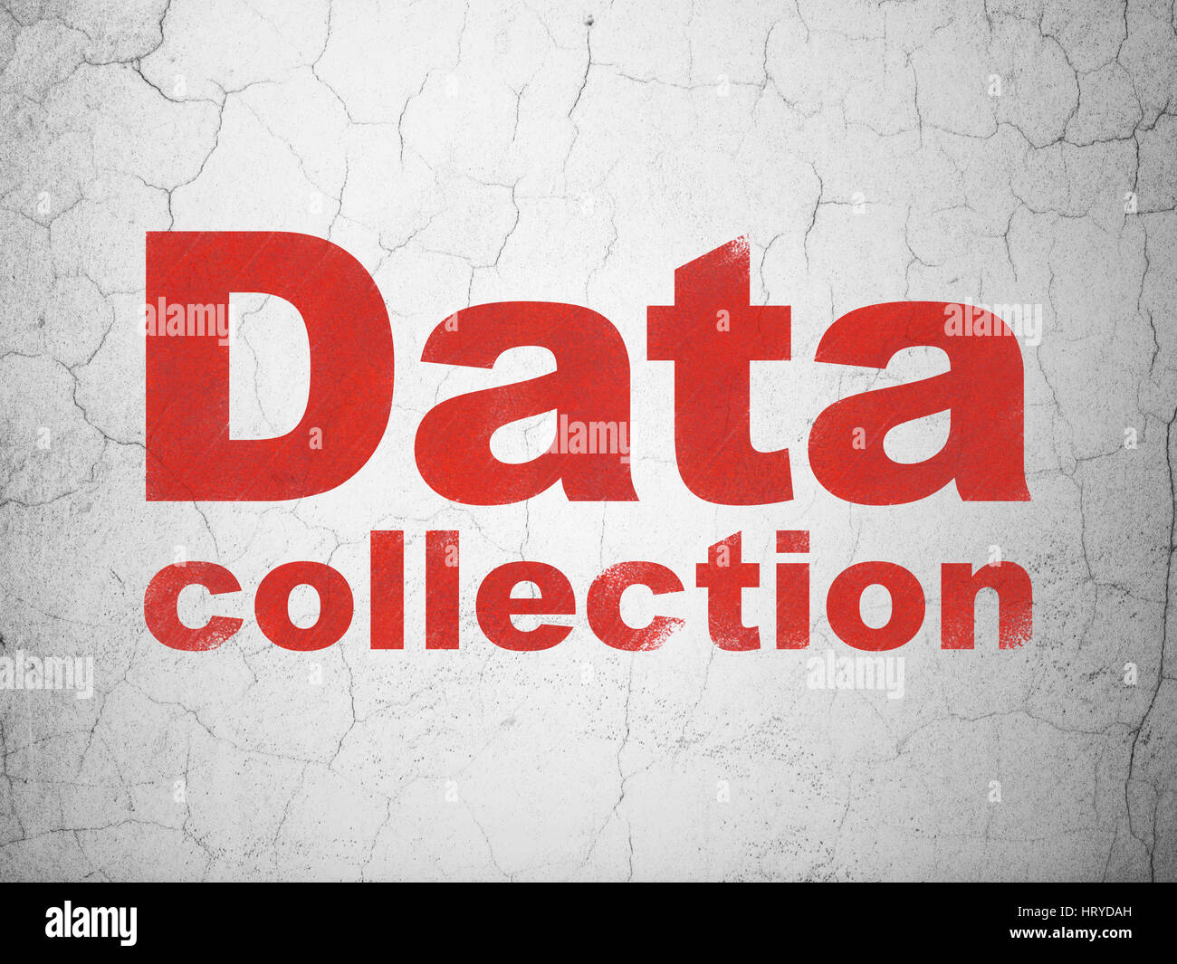 Information concept: Data Collection on wall background Stock Photo - Alamy