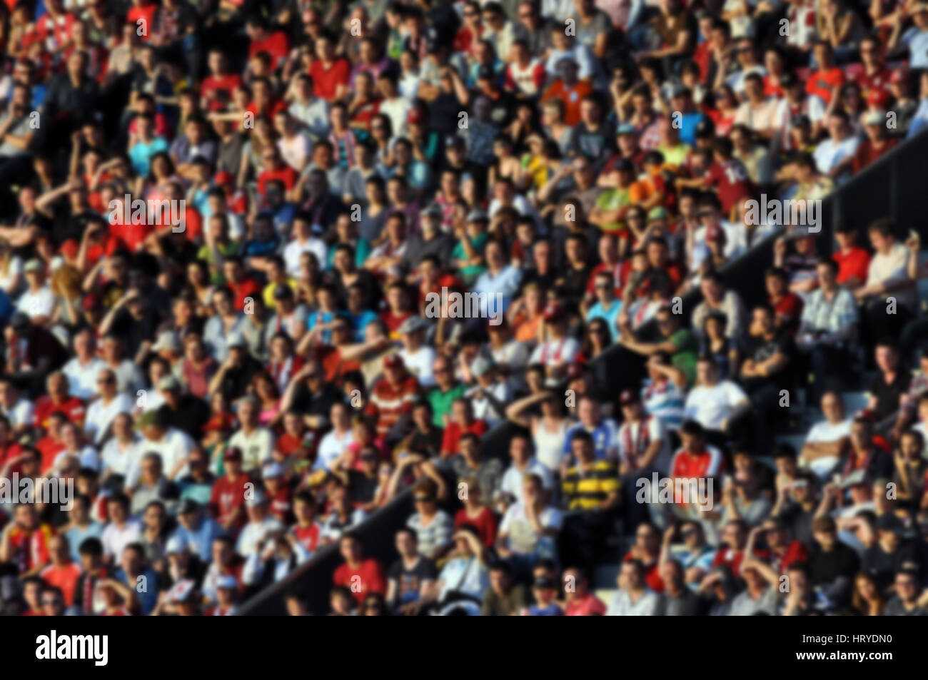 Crowd of people in a stadium Stock Photo - Alamy