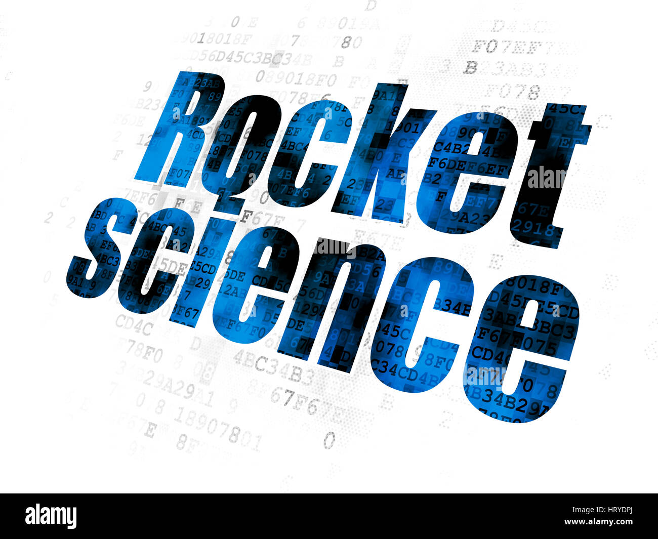 Science concept: Rocket Science on Digital background Stock Photo - Alamy