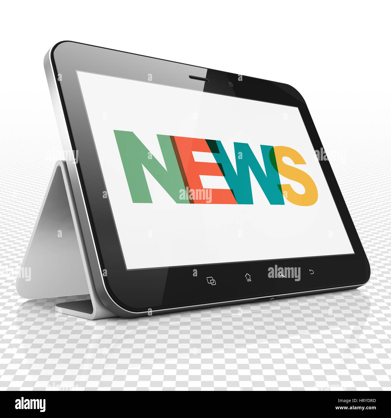 News concept: Tablet Computer with News on display Stock Photo - Alamy News concept: Tablet Computer with News on display Stock Photo - Alamy