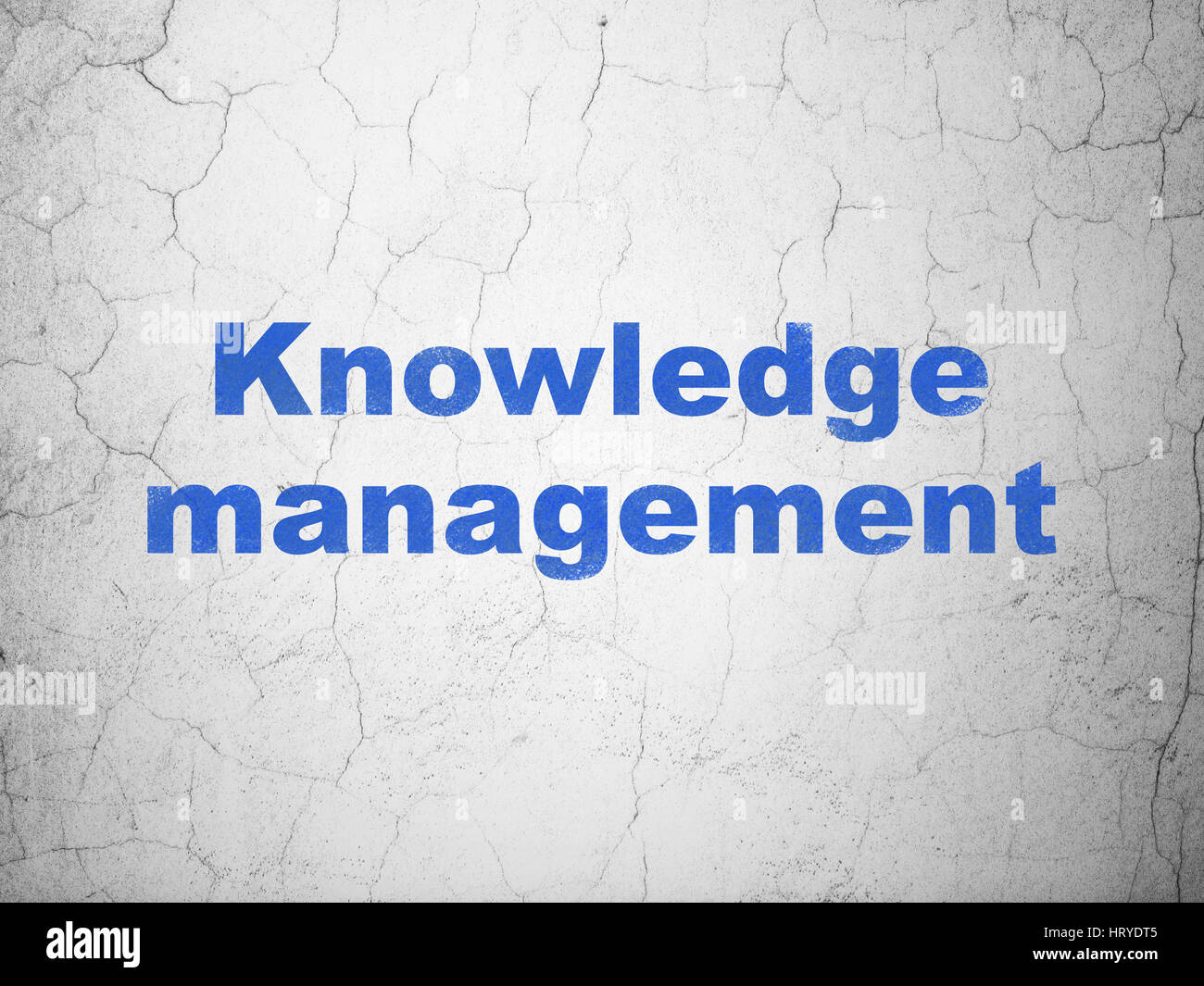 Learning concept: Knowledge Management on wall background Stock Photo ...
