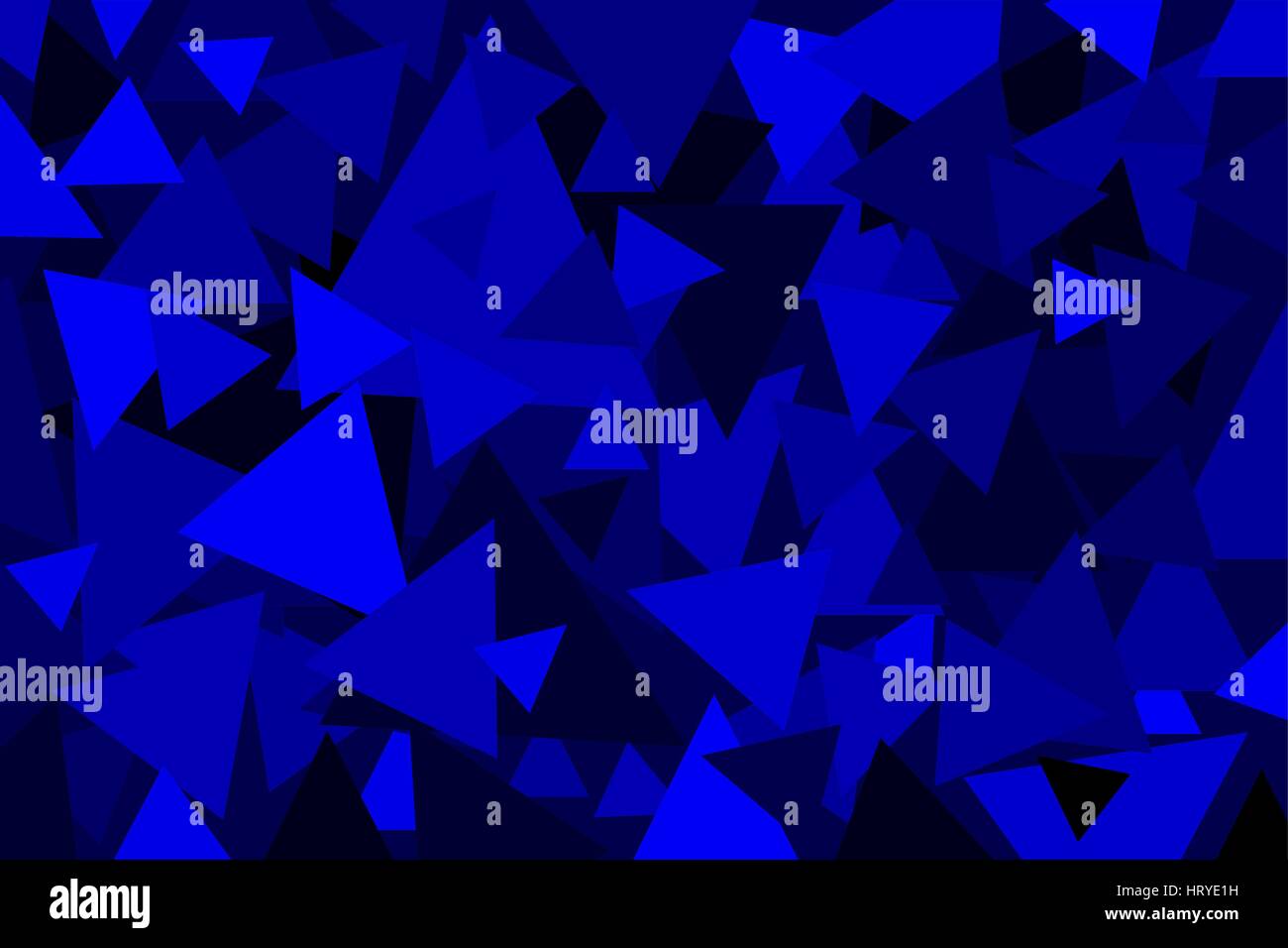 Triangle - Geometric blue vector background Stock Vector Image & Art ...