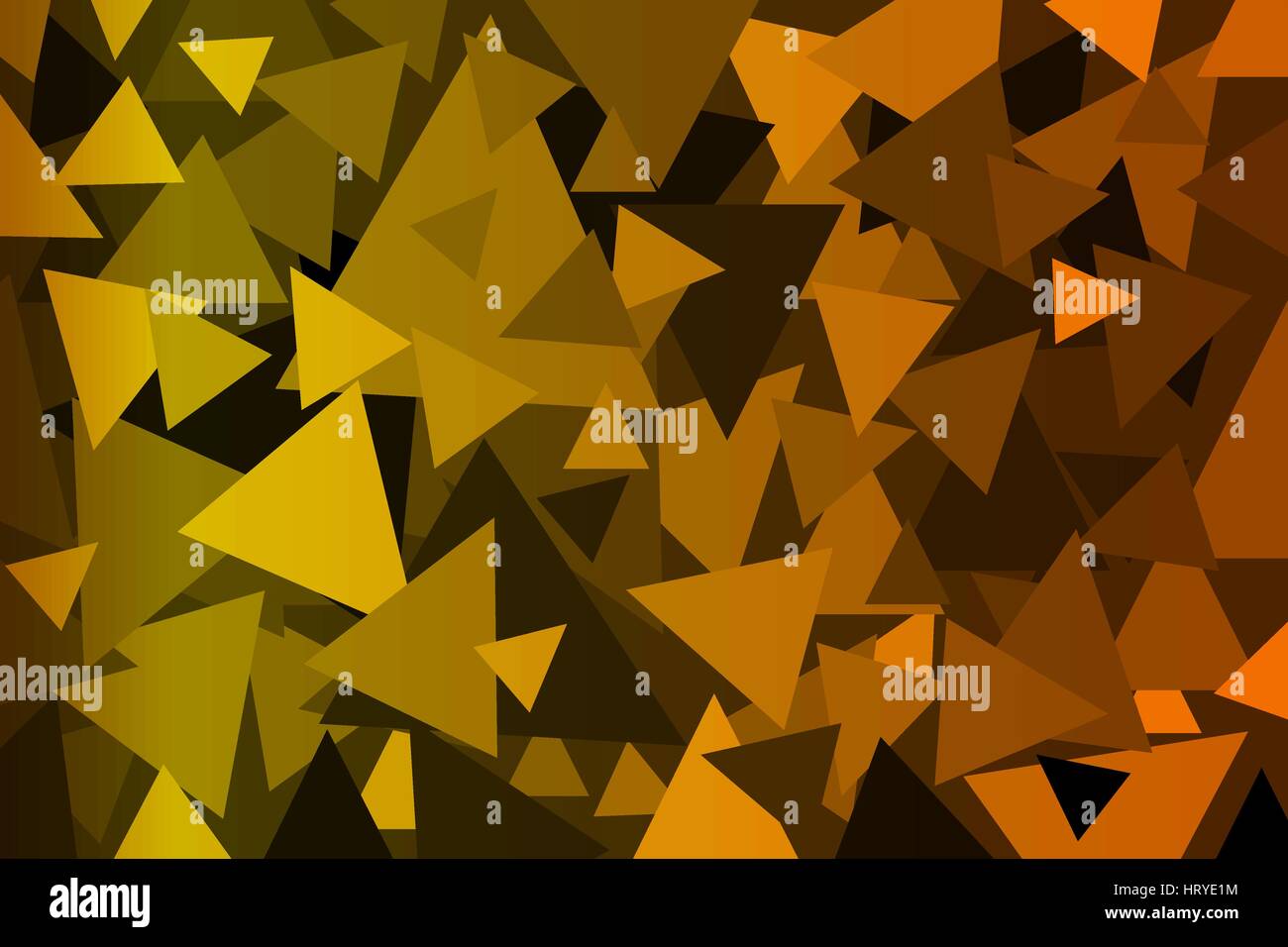 Triangle - geometric vector yellow background Stock Vector Image & Art ...