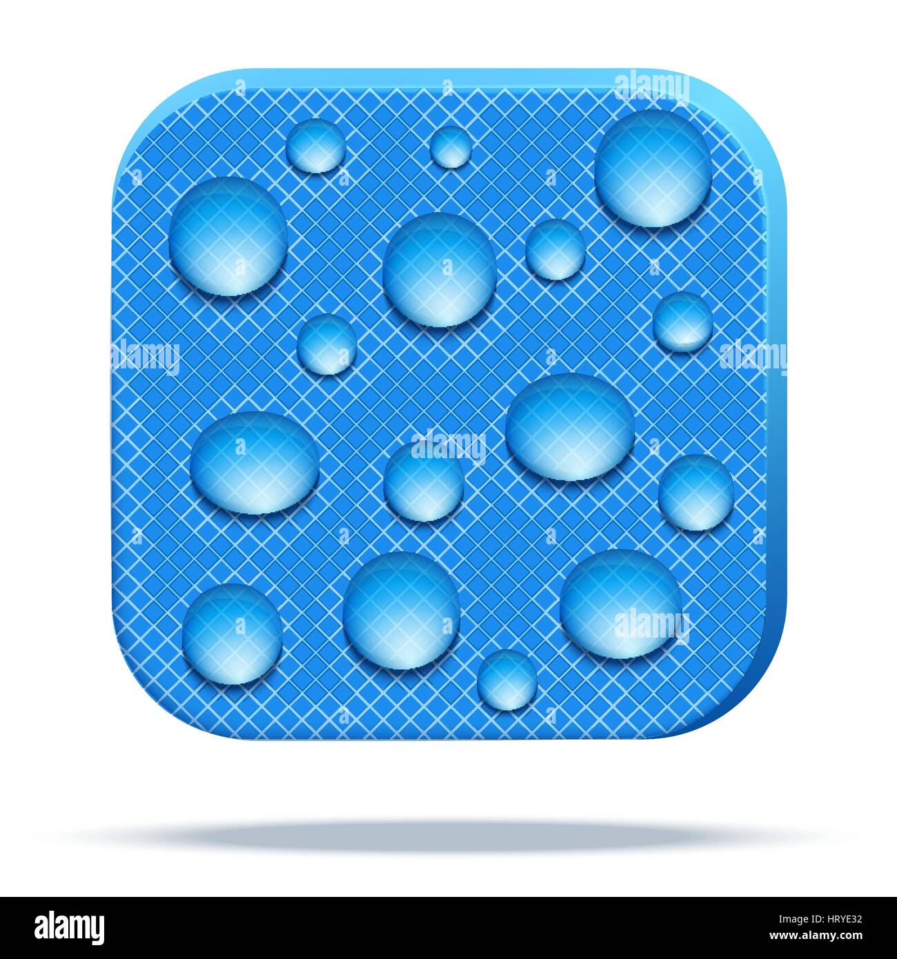 Icon of waterproof fabric Stock Vector Image & Art - Alamy