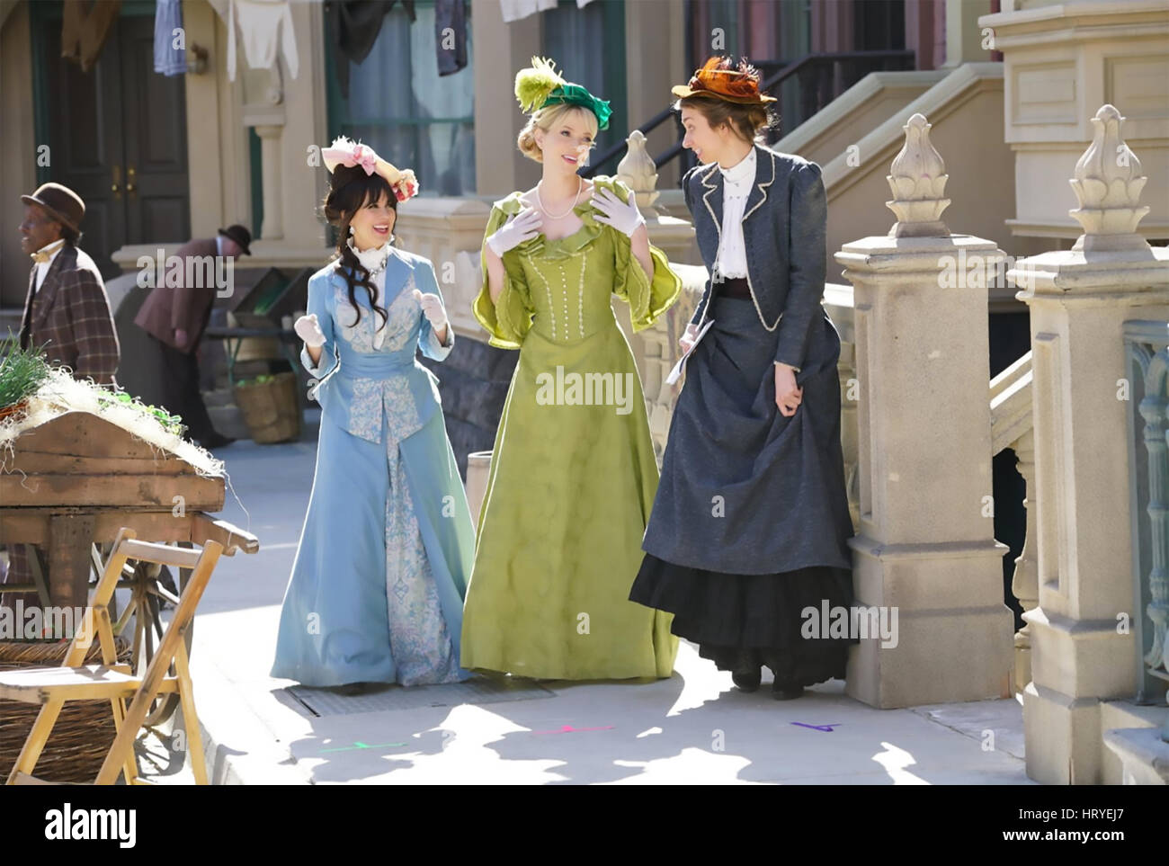 ANOTHER PERIOD Comedy Central TV series with from left Natasha Leggero ...