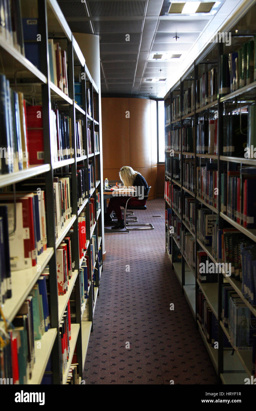 National and University Library in Zagreb,Croatia,Europe,6 Stock Photo ...