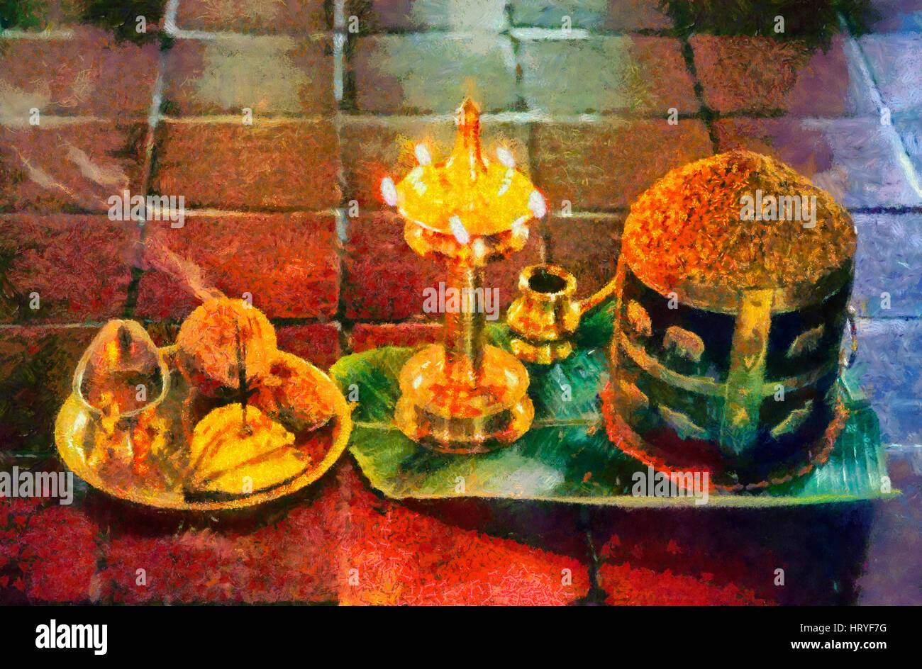 Hotel welcome in Kerala, India Stock Photo - Alamy