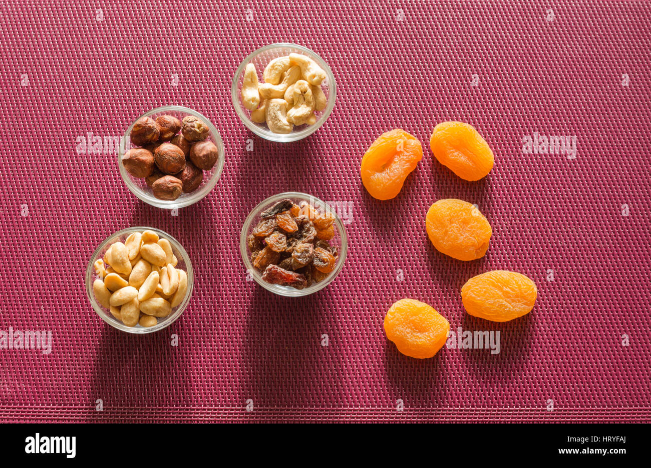 Delicacies, different spices scattered Stock Photo - Alamy