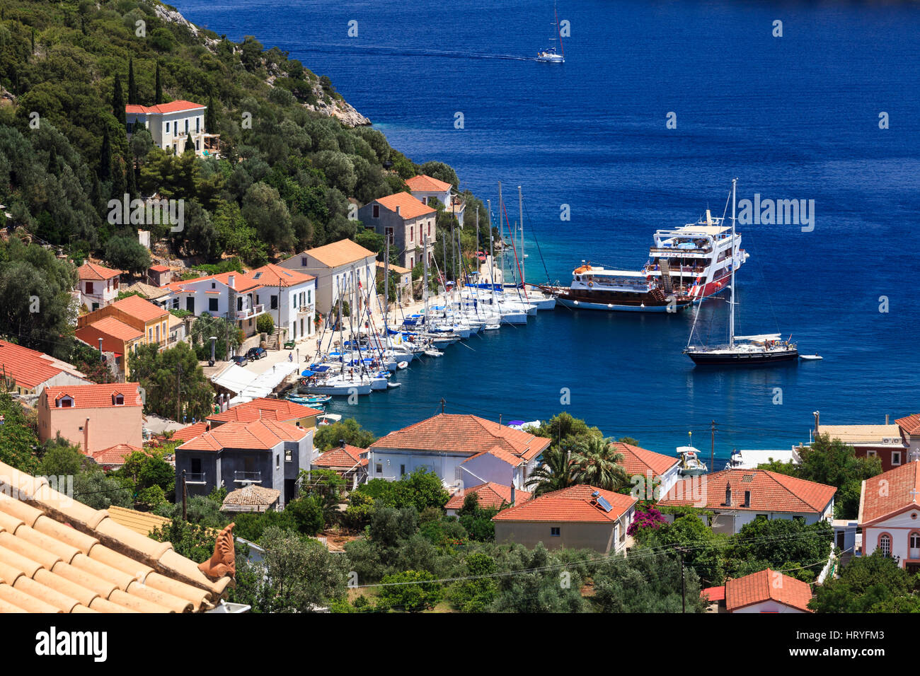 Kioni village hi-res stock photography and images - Alamy