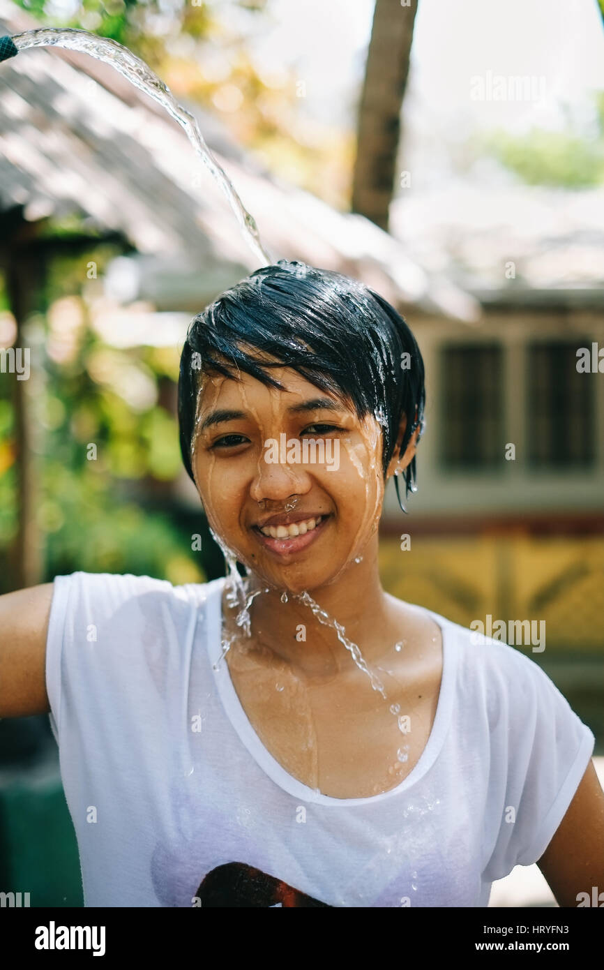Local shower hi-res stock photography and images - Alamy