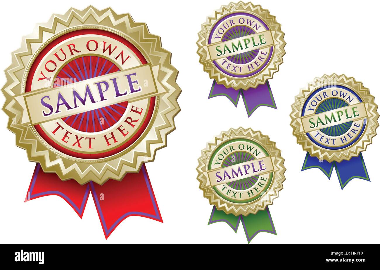 Official seals Stock Vector Images - Alamy