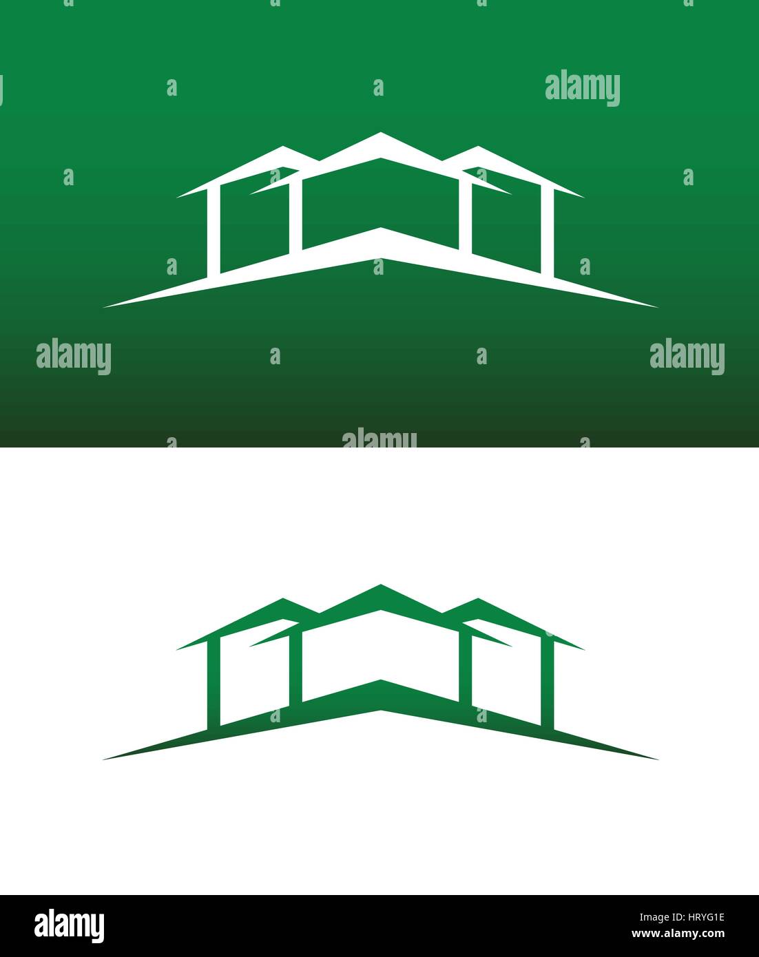 Curve building architecture Stock Vector Images - Alamy