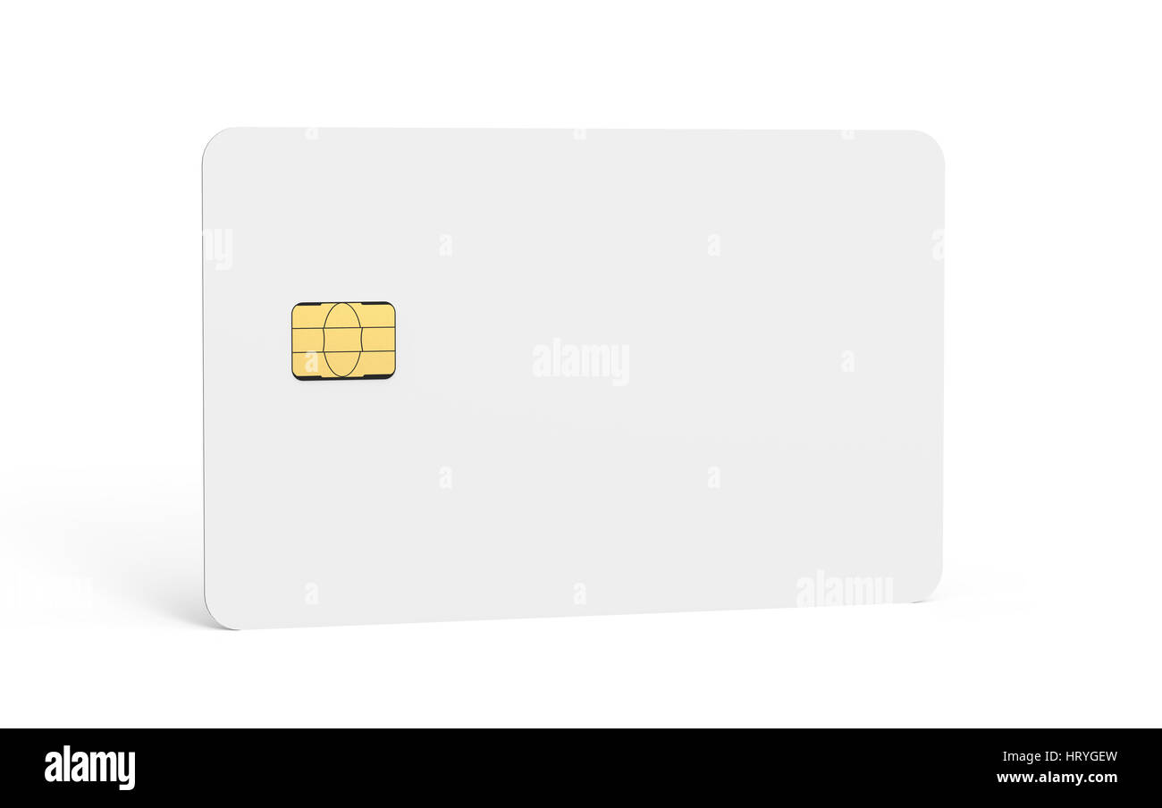 Blank white chip card hi-res stock photography and images - Alamy