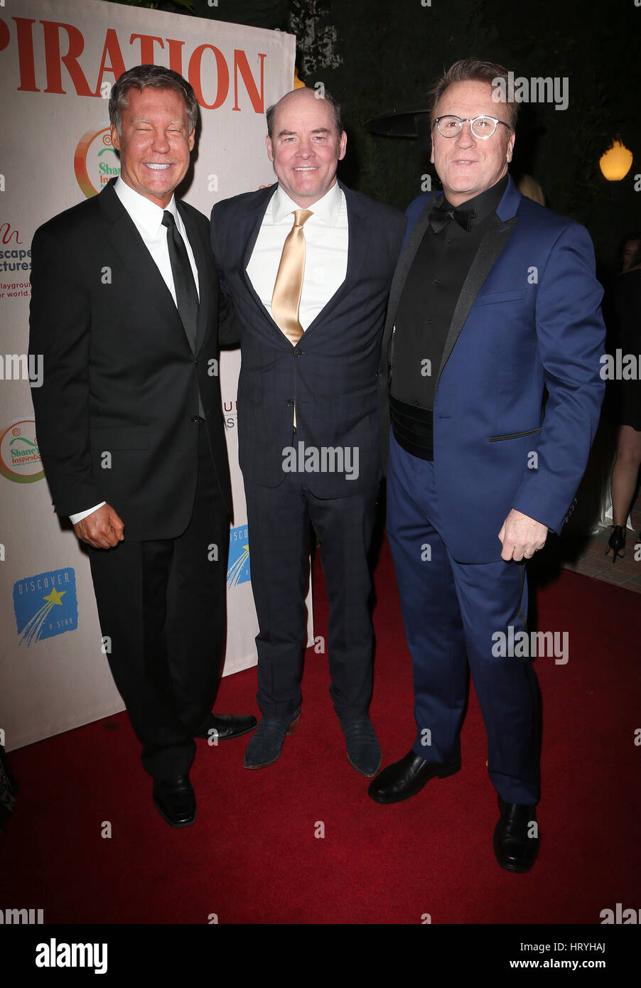 Los Angeles, Ca, USA. 04th Mar, 2017. Kent Shocknek, David Koechner ...