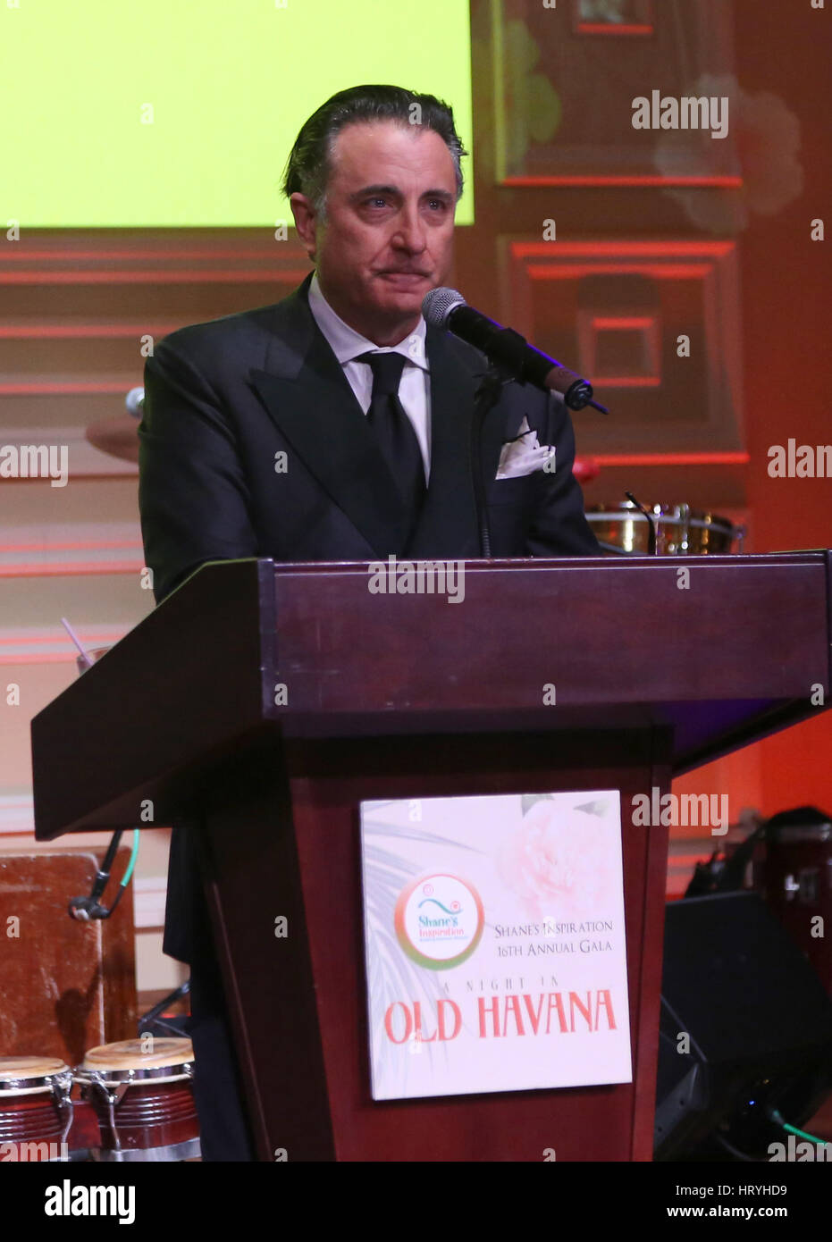 Los Angeles, Ca, USA. 04th Mar, 2017. Andy Garcia, At The Shane's ...