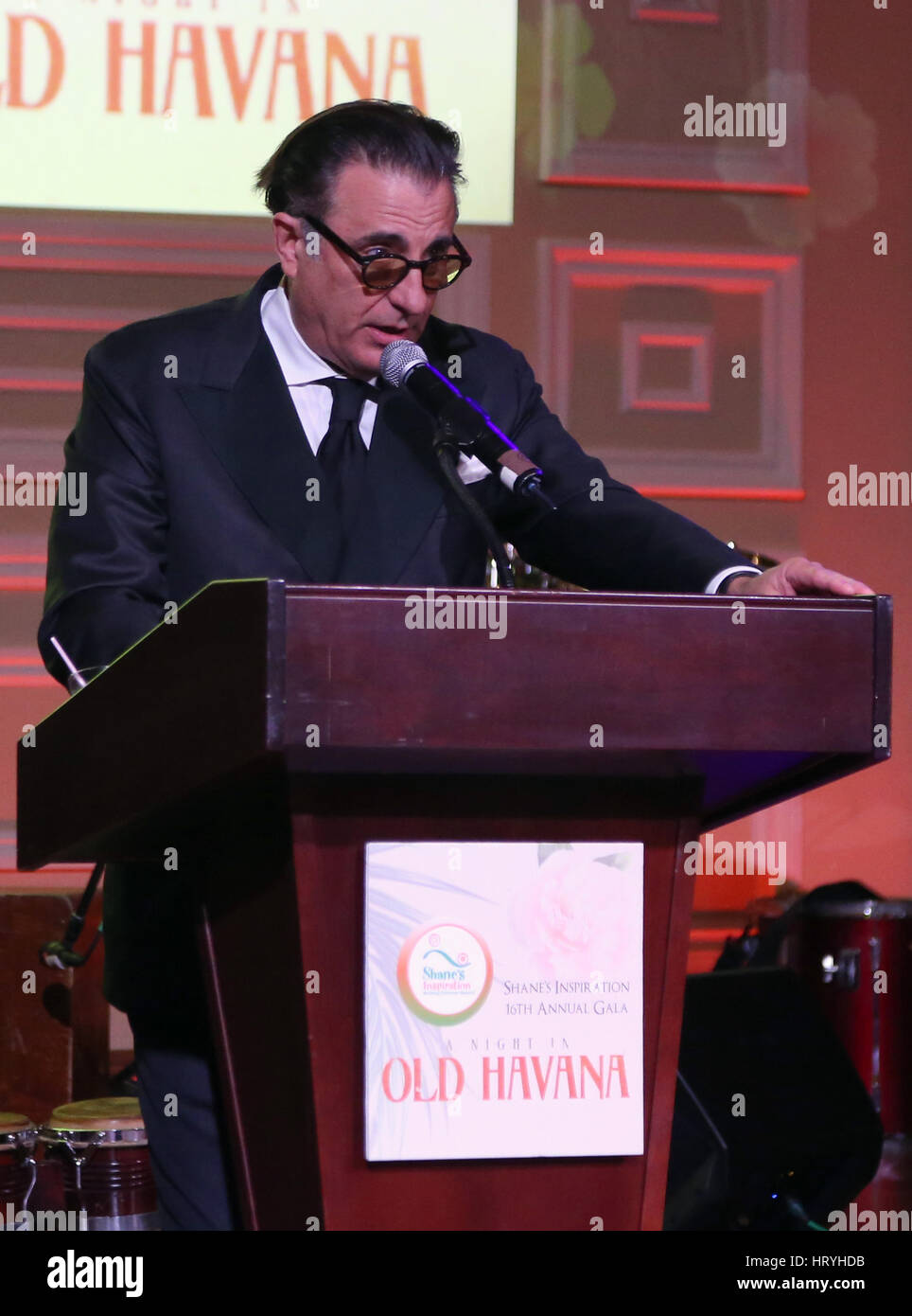 Los Angeles, Ca, USA. 04th Mar, 2017. Andy Garcia, At The Shane's ...