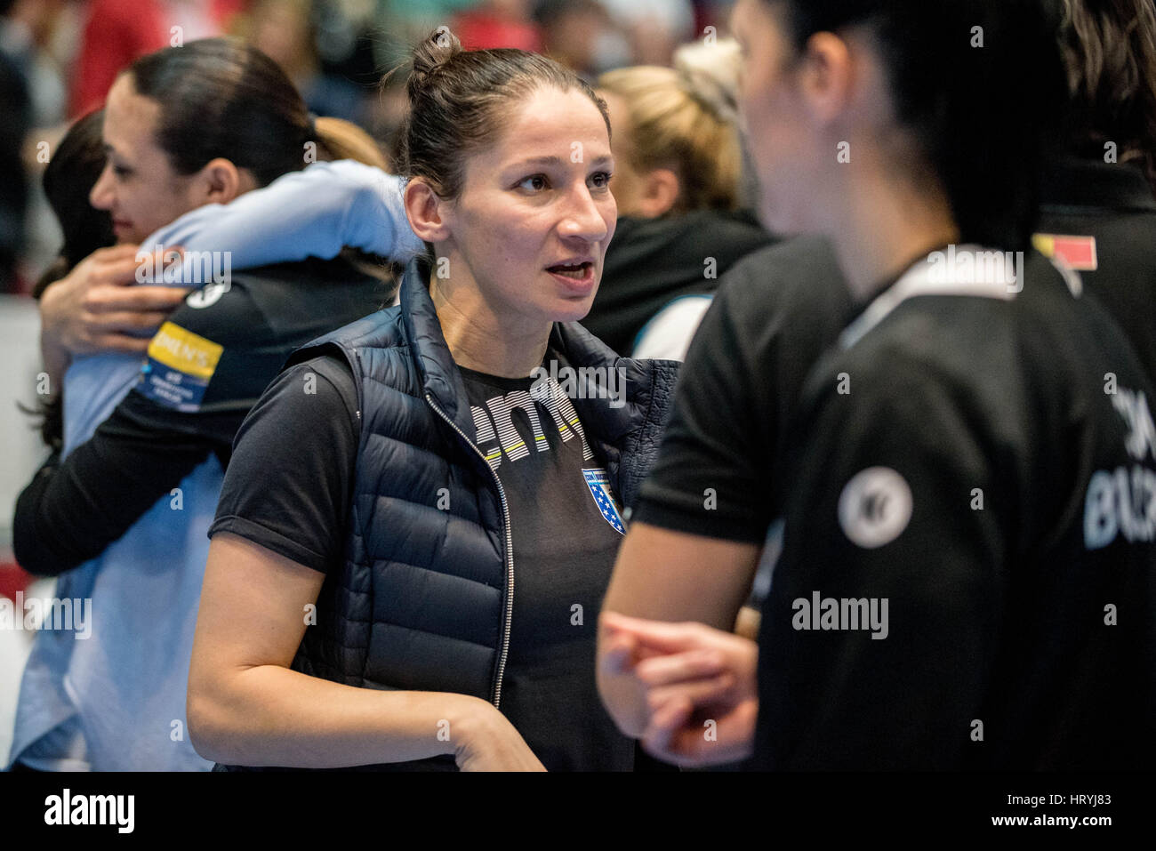 March 3, 2017: Cristina Varzaru of CSM Bucharest during the Woman's ...