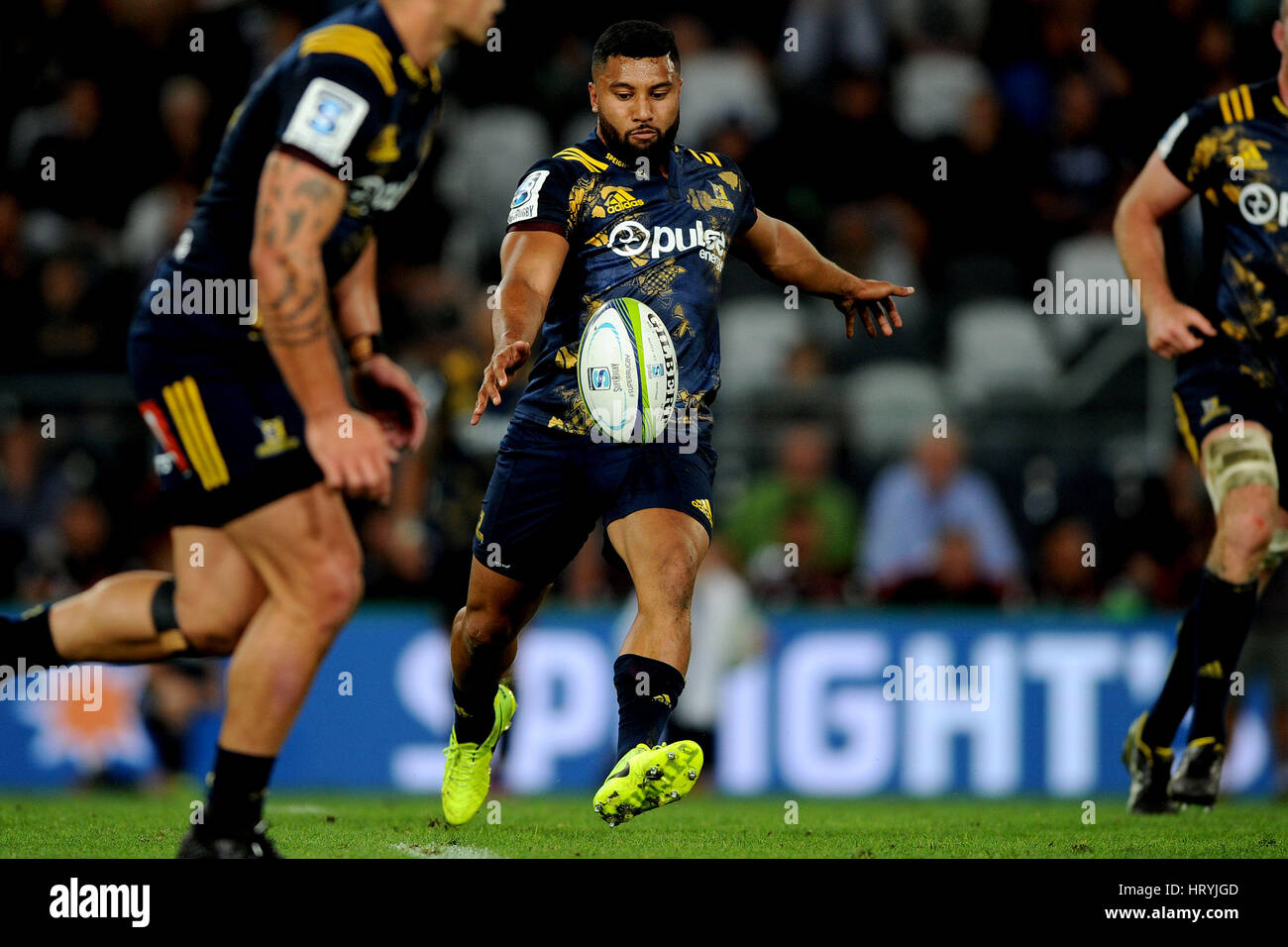 March 4th 2017, Forsyth Barr Stadium, Dunedin, New Zealand; Super Rugby ...