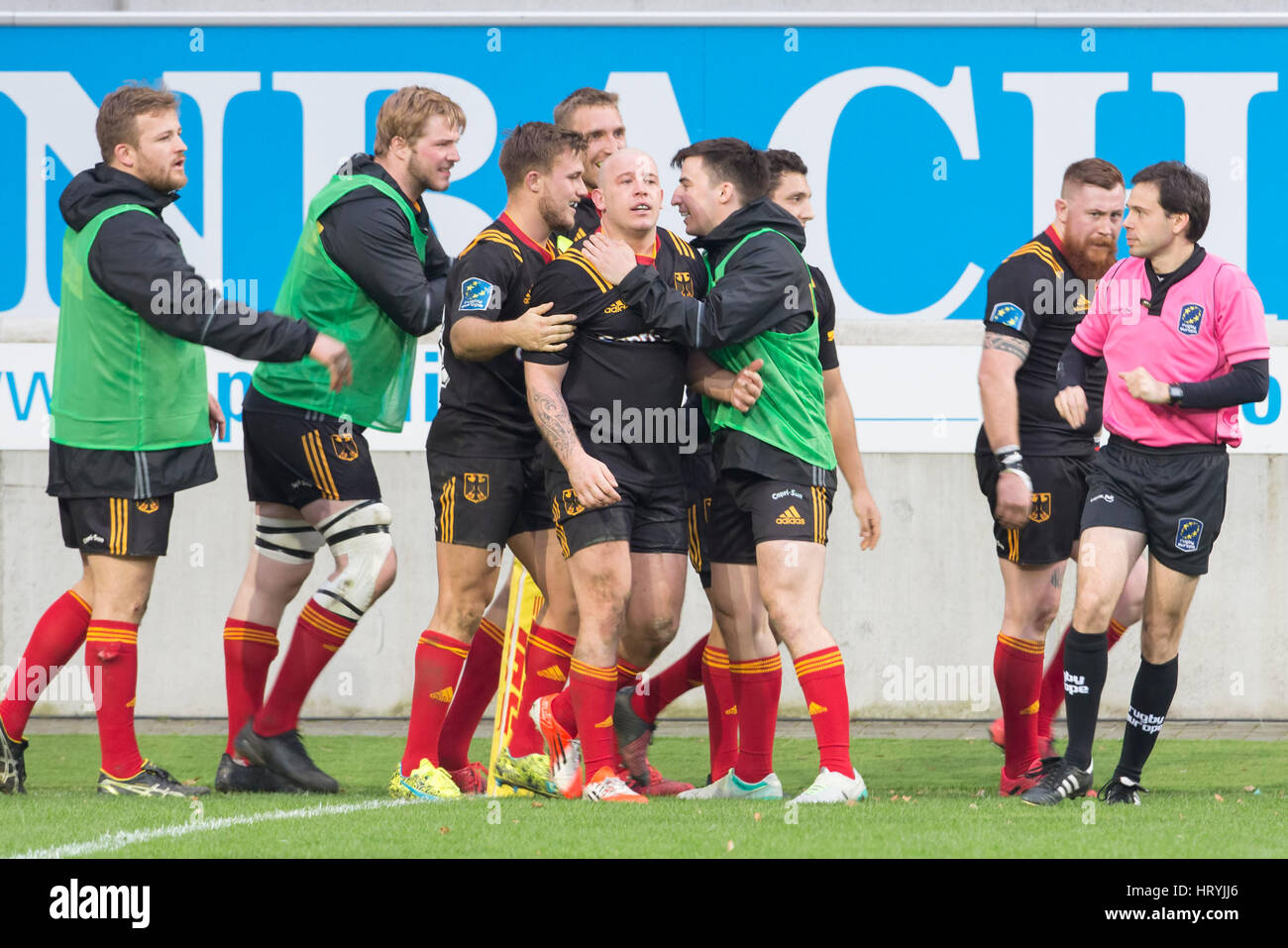 Jamie Murphy (Germany, 23) is celebrated for his attempt during the 3rd ...