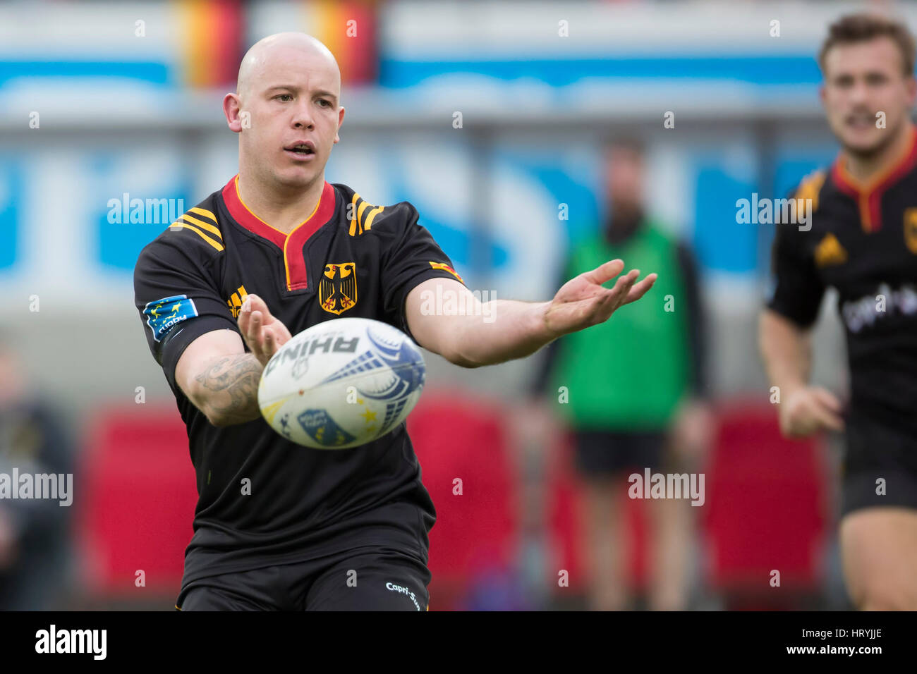 Jamie Murphy (Germany, 23) in action during the 3rd Rugby Europe ...