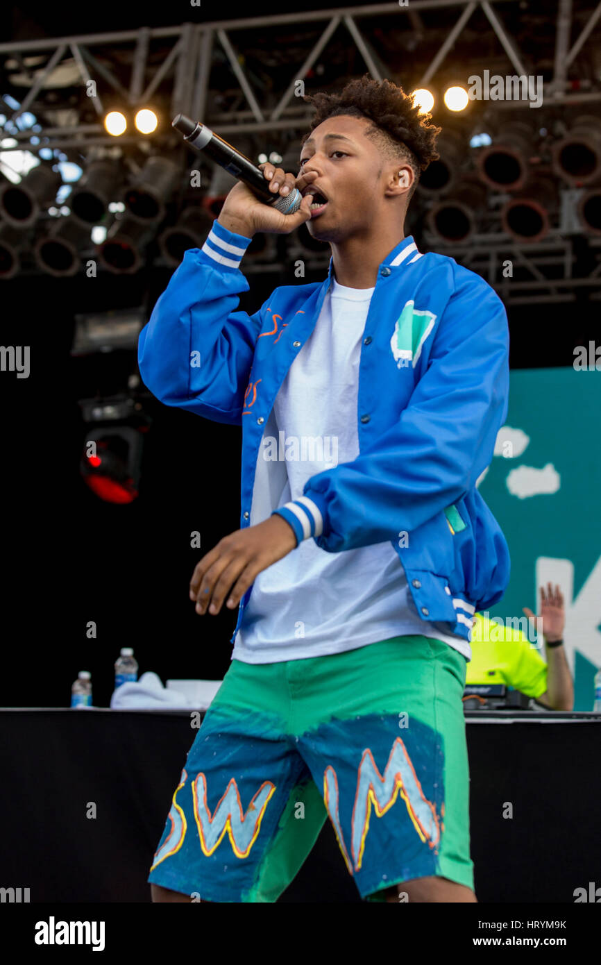 Okeechobee, Florida, USA. 4th Mar, 2017. Rapper KAIYDO () at the ...