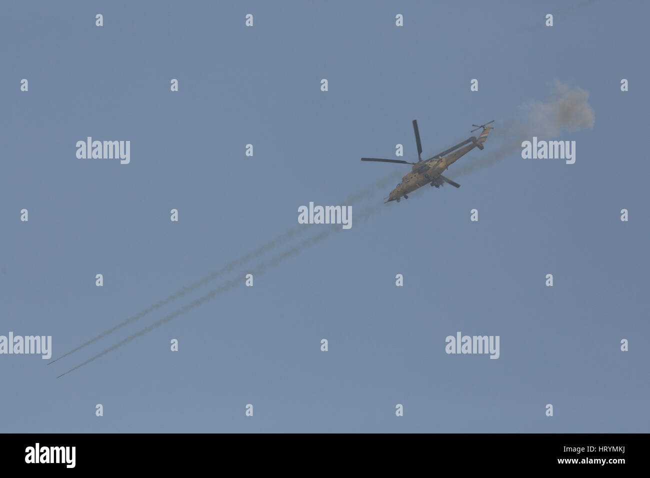 Mi 35m helicopter hi-res stock photography and images - Alamy
