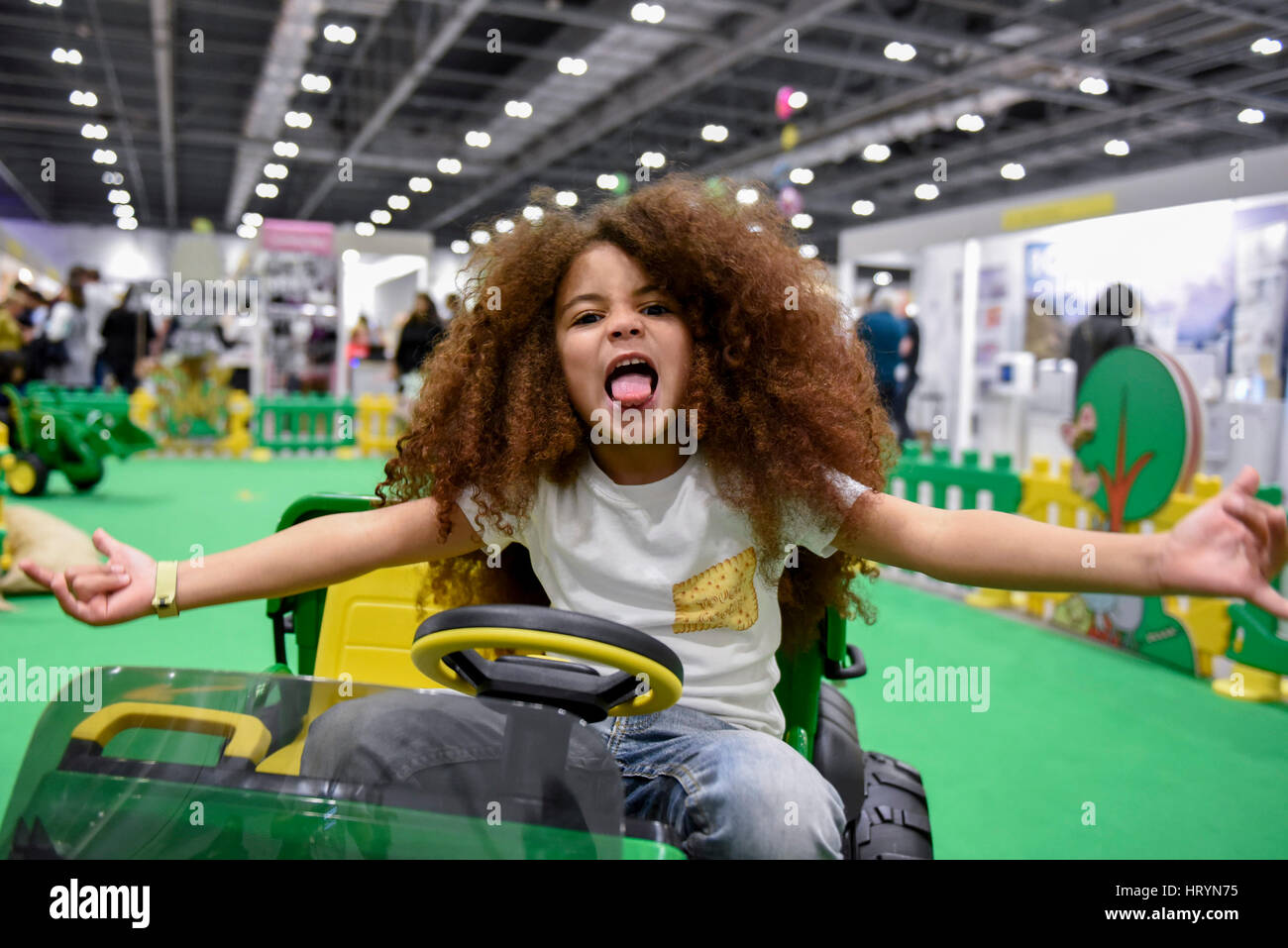 London, UK. 5 March 2017. Farouk James, aged 5, Instagram sensation and ...