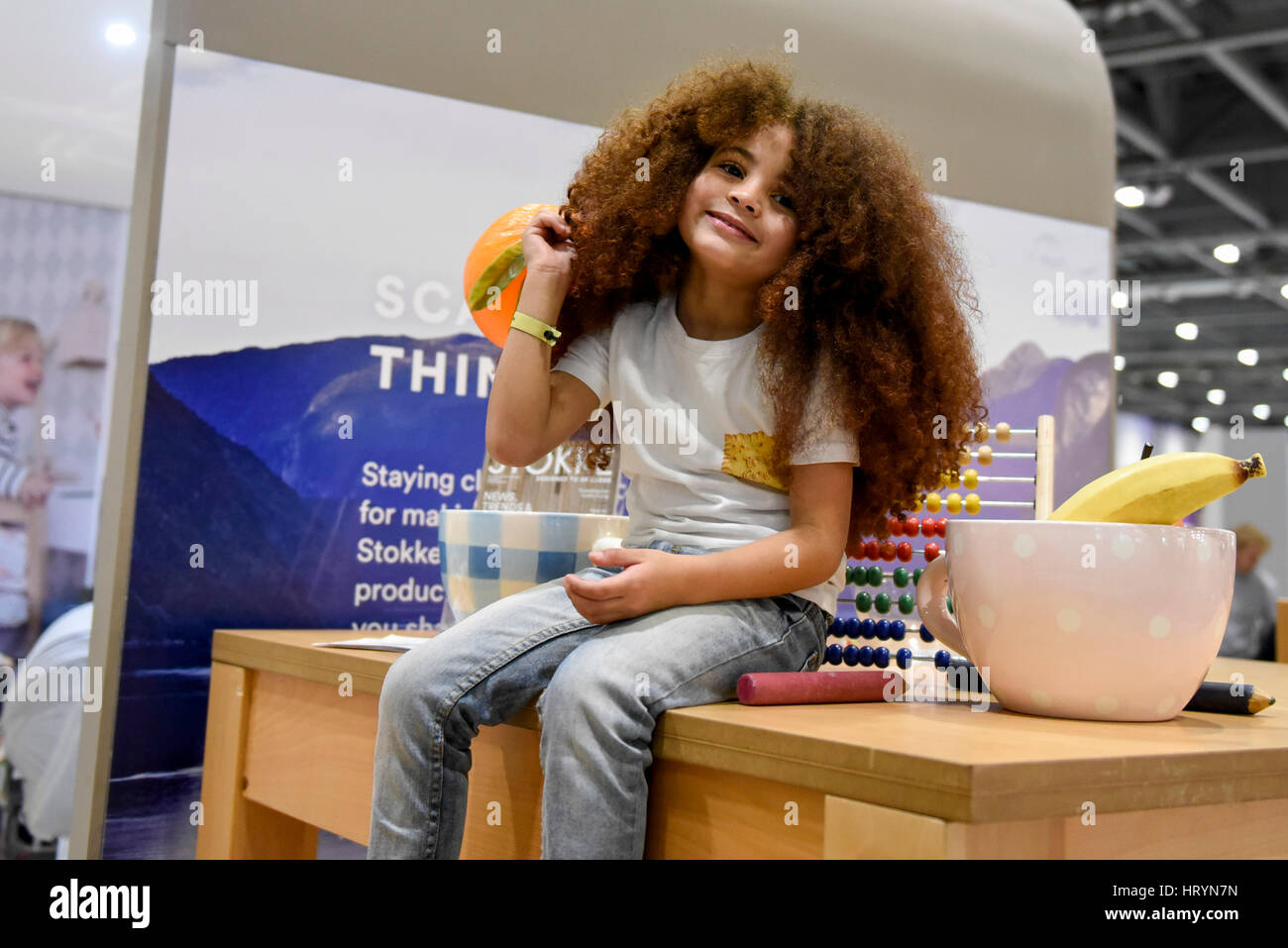 London, UK. 5 March 2017. Farouk James, aged 5, Instagram sensation and ...