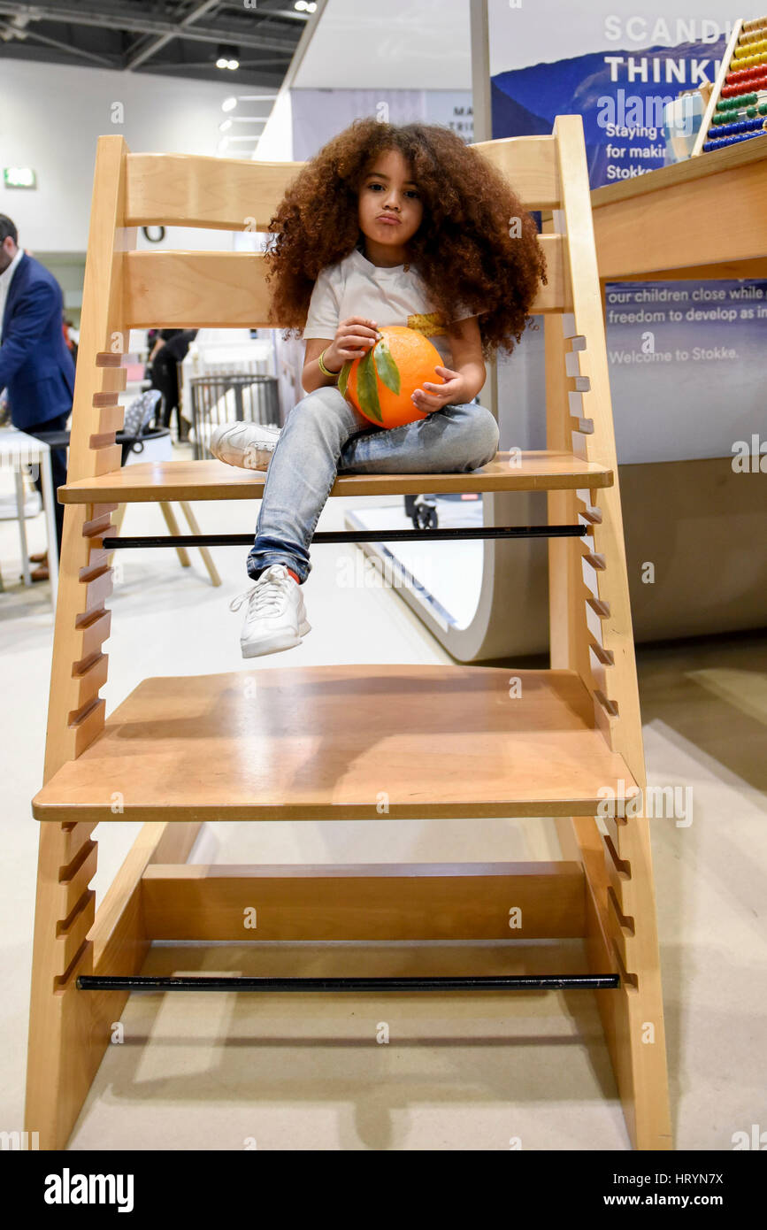 London, UK. 5 March 2017. Farouk James, aged 5, Instagram sensation and ...