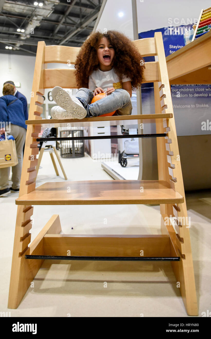 London, UK. 5 March 2017. Farouk James, aged 5, Instagram sensation and ...