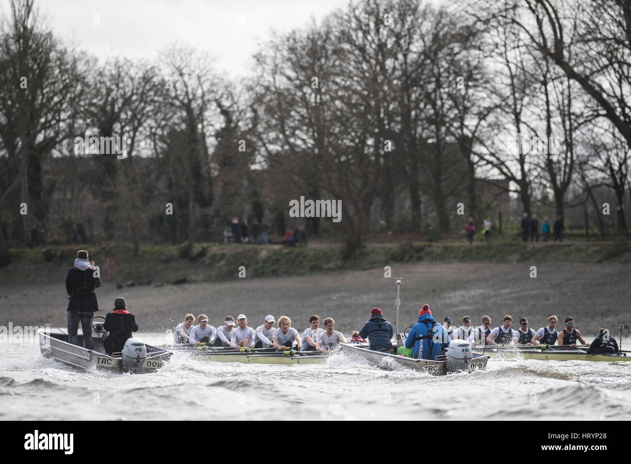 London, UK. 5th Mar, 2016. Boat Race Fixture. Oxford University Boat ...