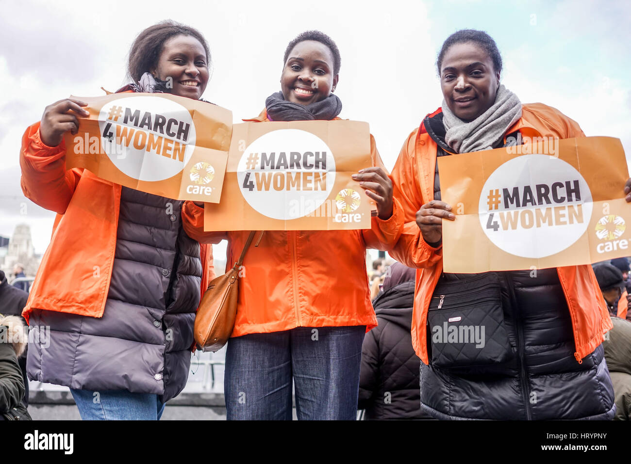 Hundreds join the International Women's Day March, #march4women speaks ...