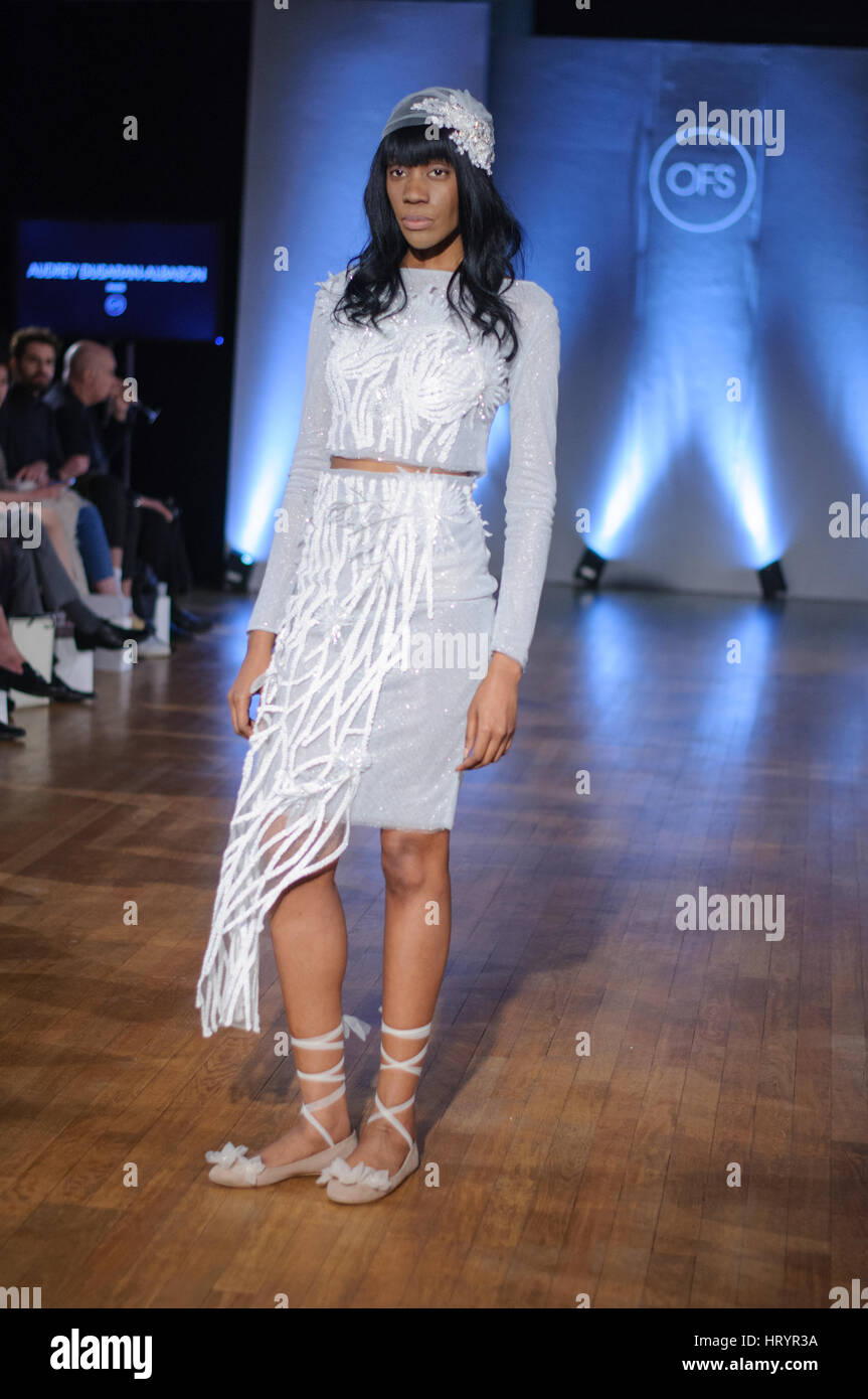 Paris, France, 04 March 2017, TIANNIA BARNES runway show for Oxford ...