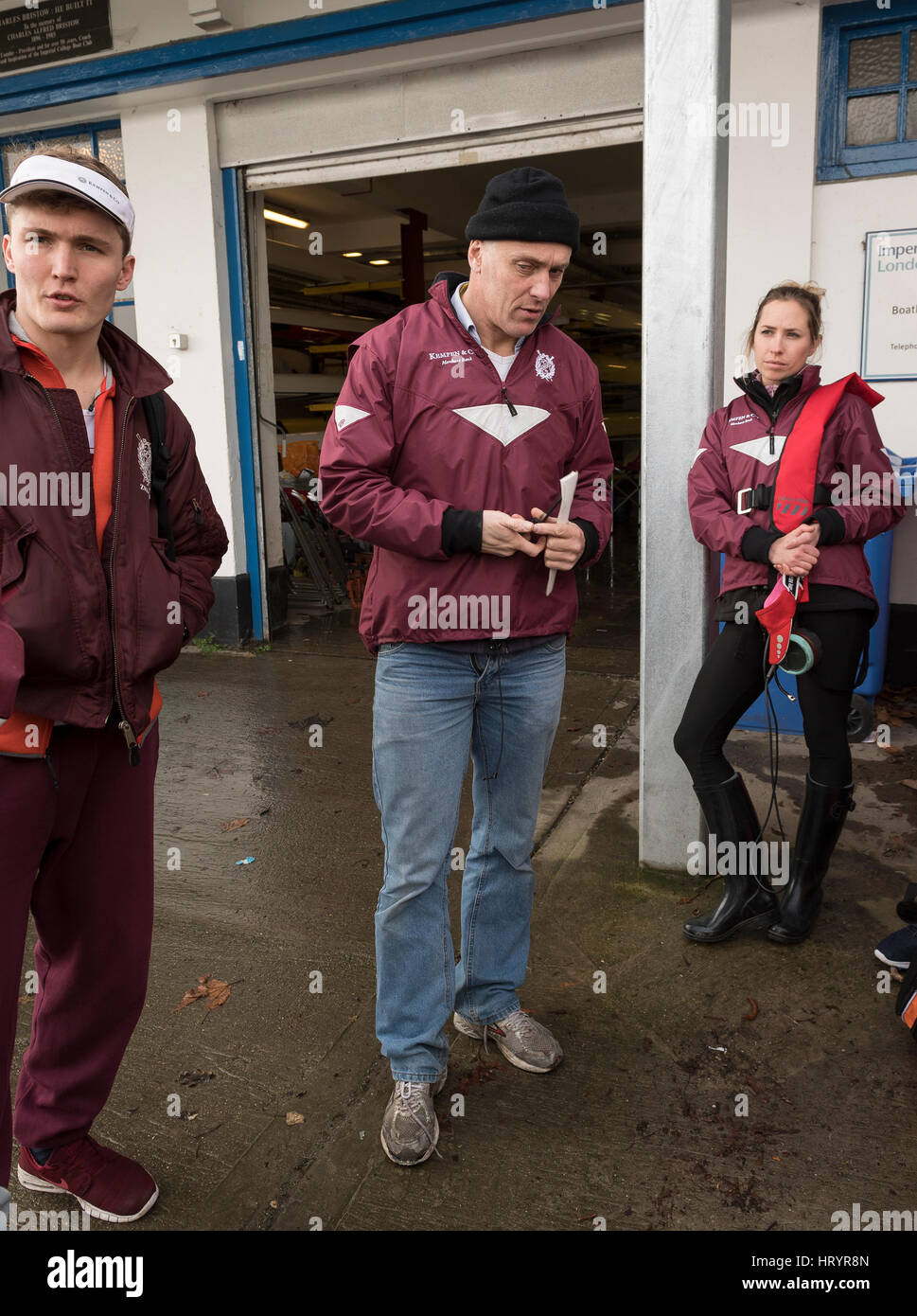 London, UK. 5th Mar, 2017. Boat Race Fixture. Oxford University Boat ...
