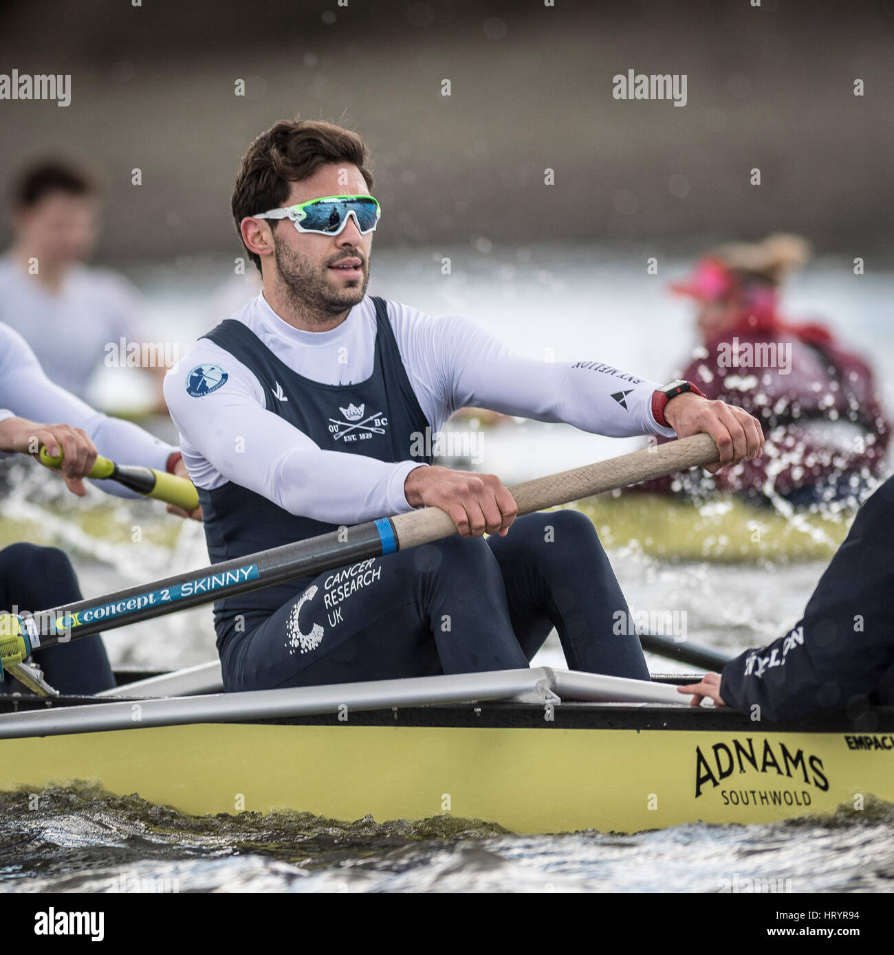 London, UK. 5th Mar, 2017. Boat Race Fixture. Oxford University Boat ...