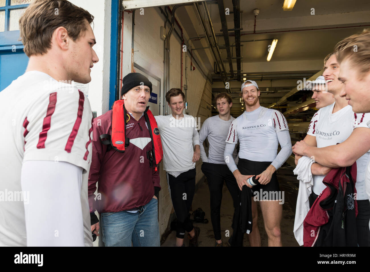 London, UK. 5th Mar, 2017. Boat Race Fixture. Oxford University Boat ...