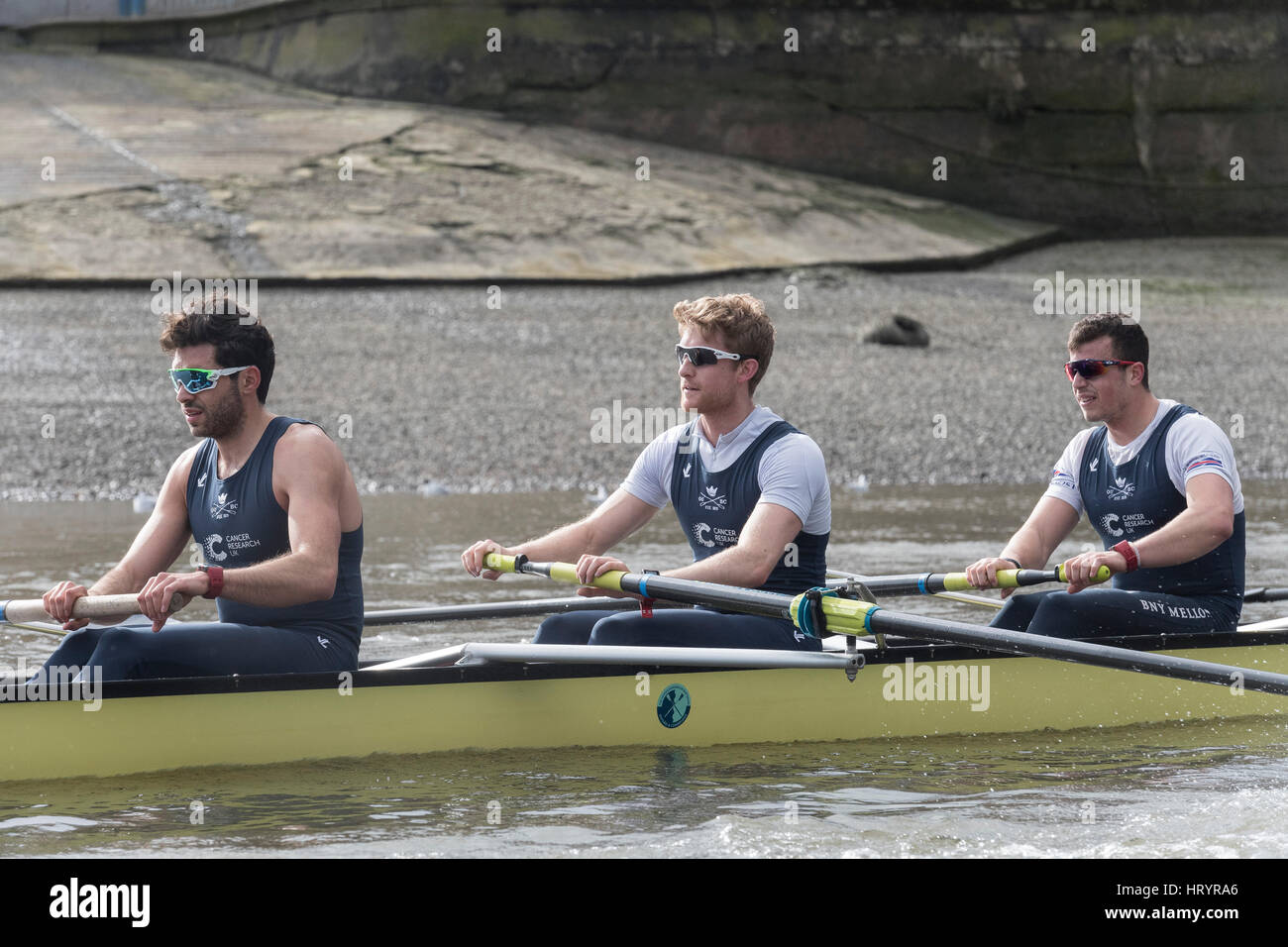 London, UK. 5th Mar, 2017. Boat Race Fixture. Oxford University Boat ...